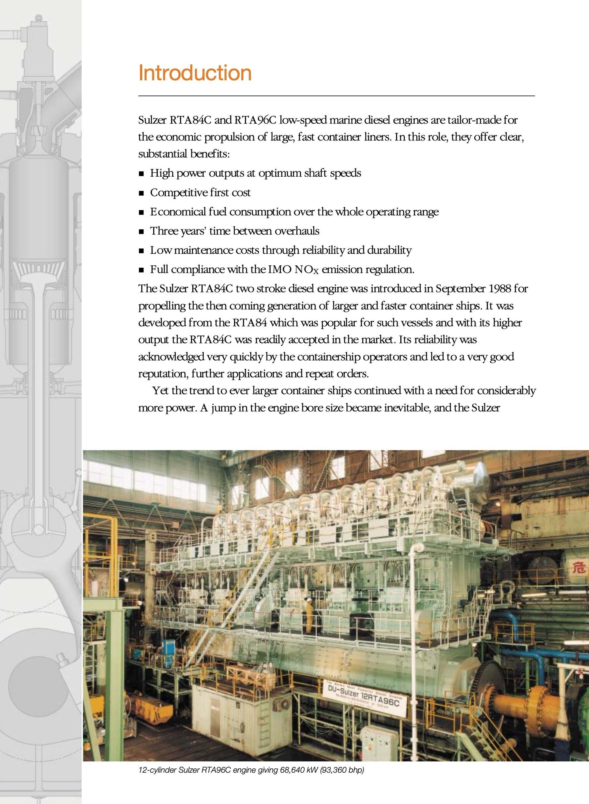 This 107,390hp (80,080kW) engine is the most powerful diesel ever made ...