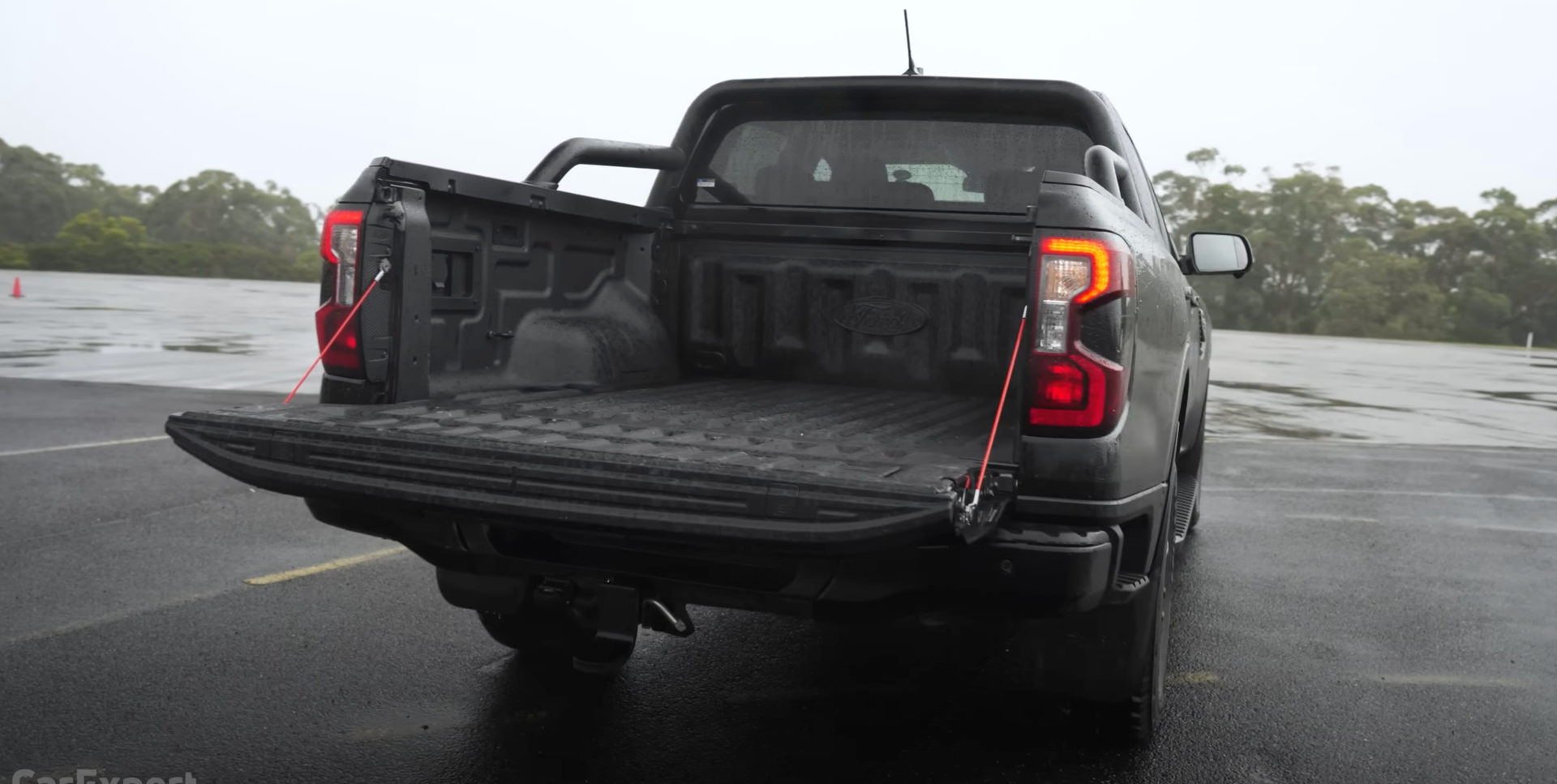 Is it legal to drive with the tailgate down? | CarExpert