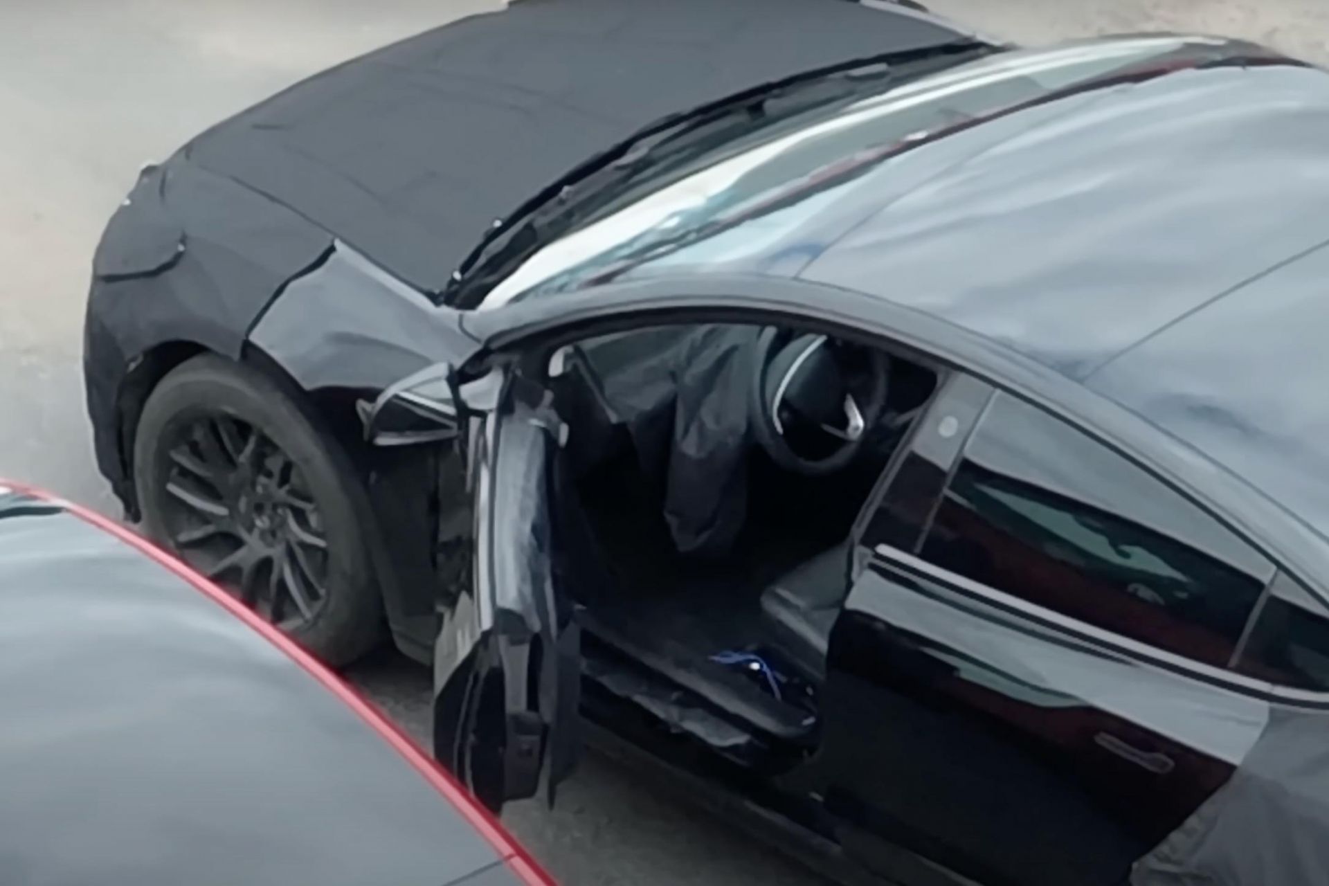 Here's our first look at the new Tesla Model 3's rear | CarExpert
