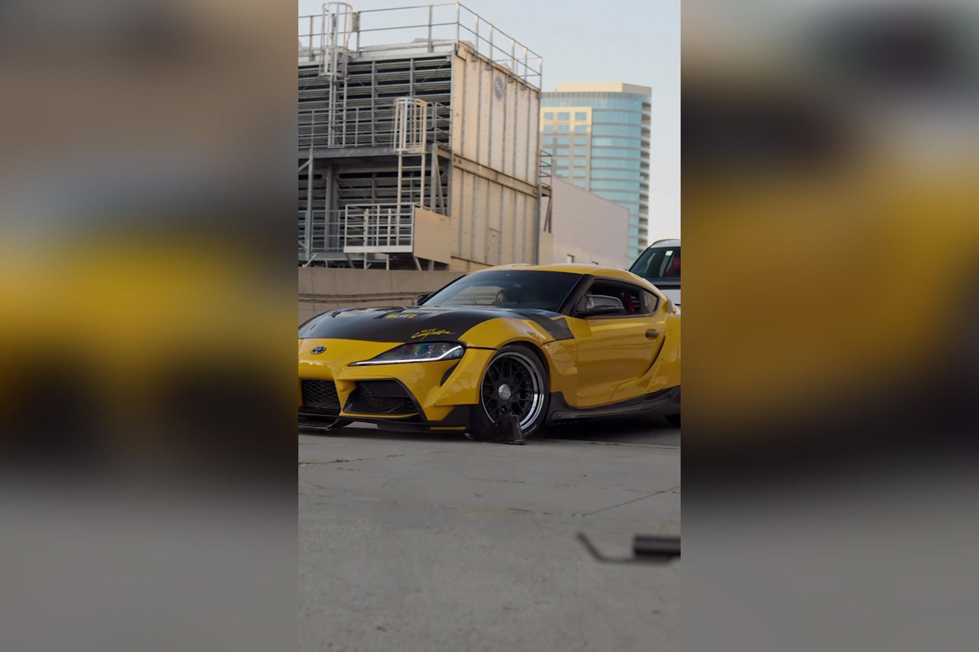 Crunch! Toyota Supra has one expensive car park visit | CarExpert