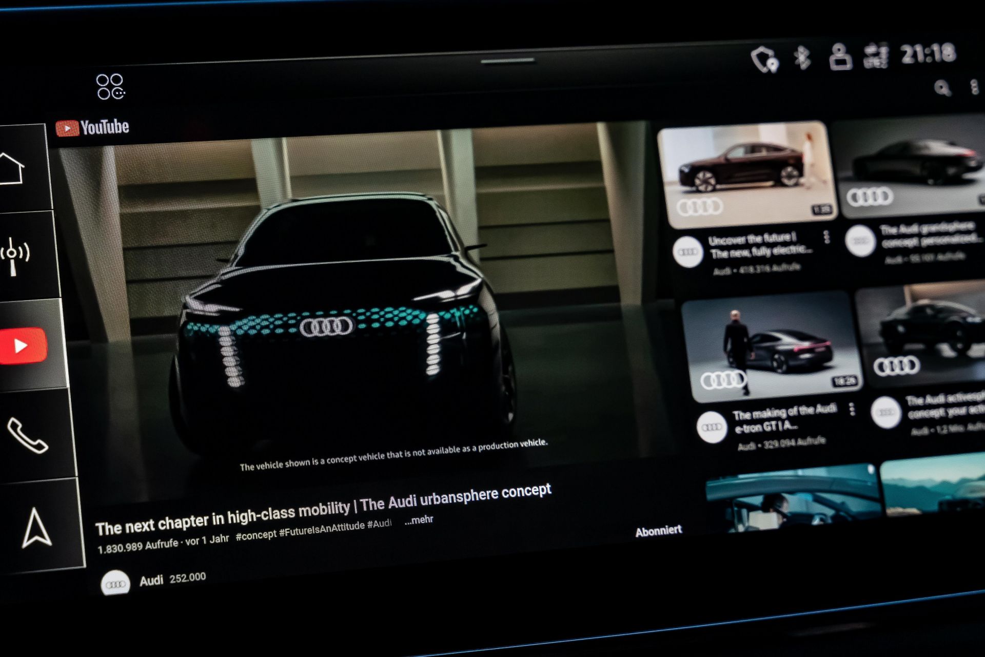 You can now watch YouTube videos in your new Audi | CarExpert