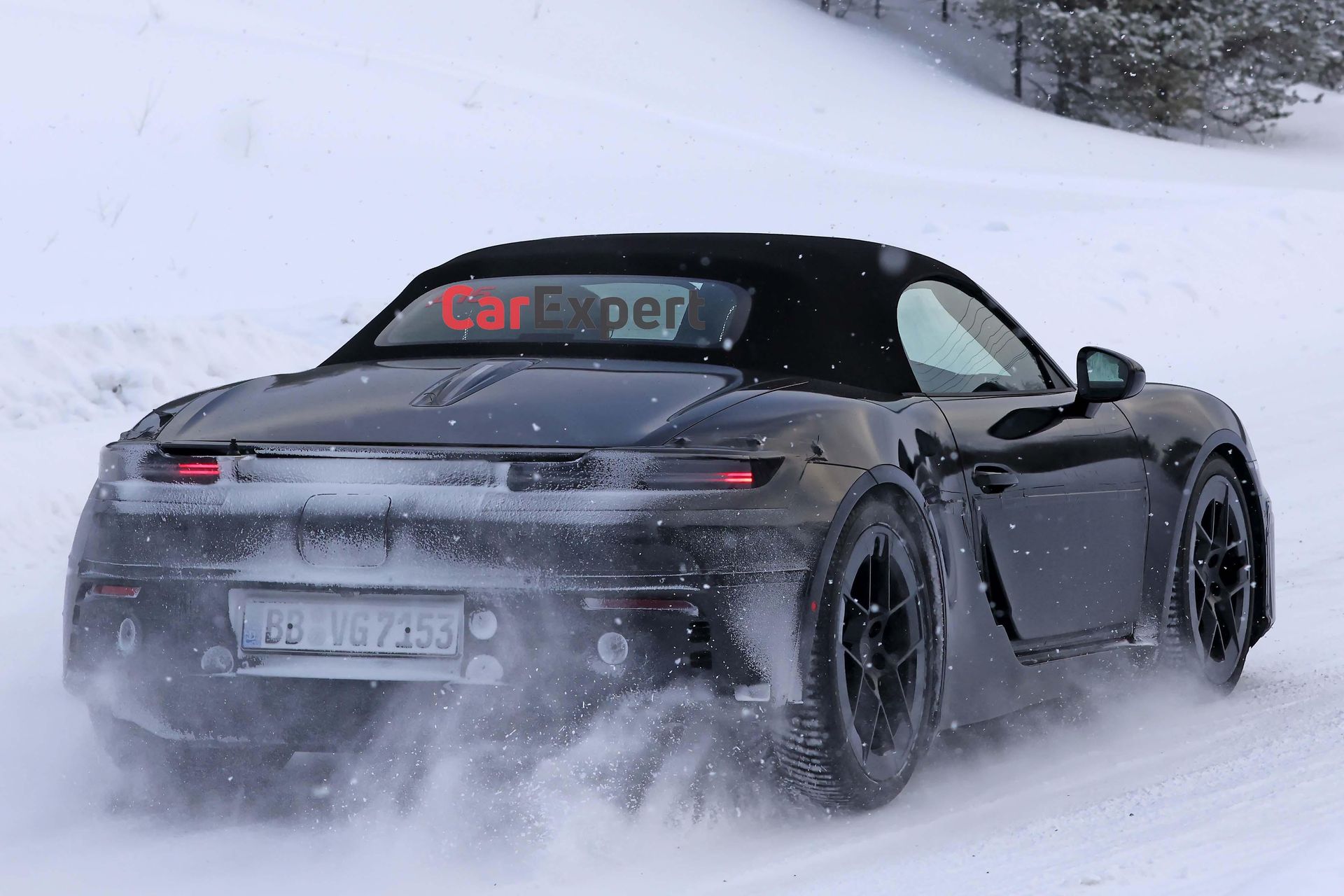 Porsche 718 Boxster electric sports car debuting ahead of next Cayman ...