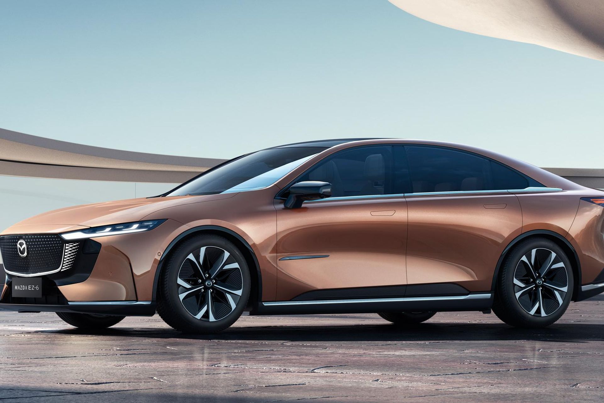 2025 Mazda EZ-6 revealed to take on Tesla Model 3... in China | CarExpert