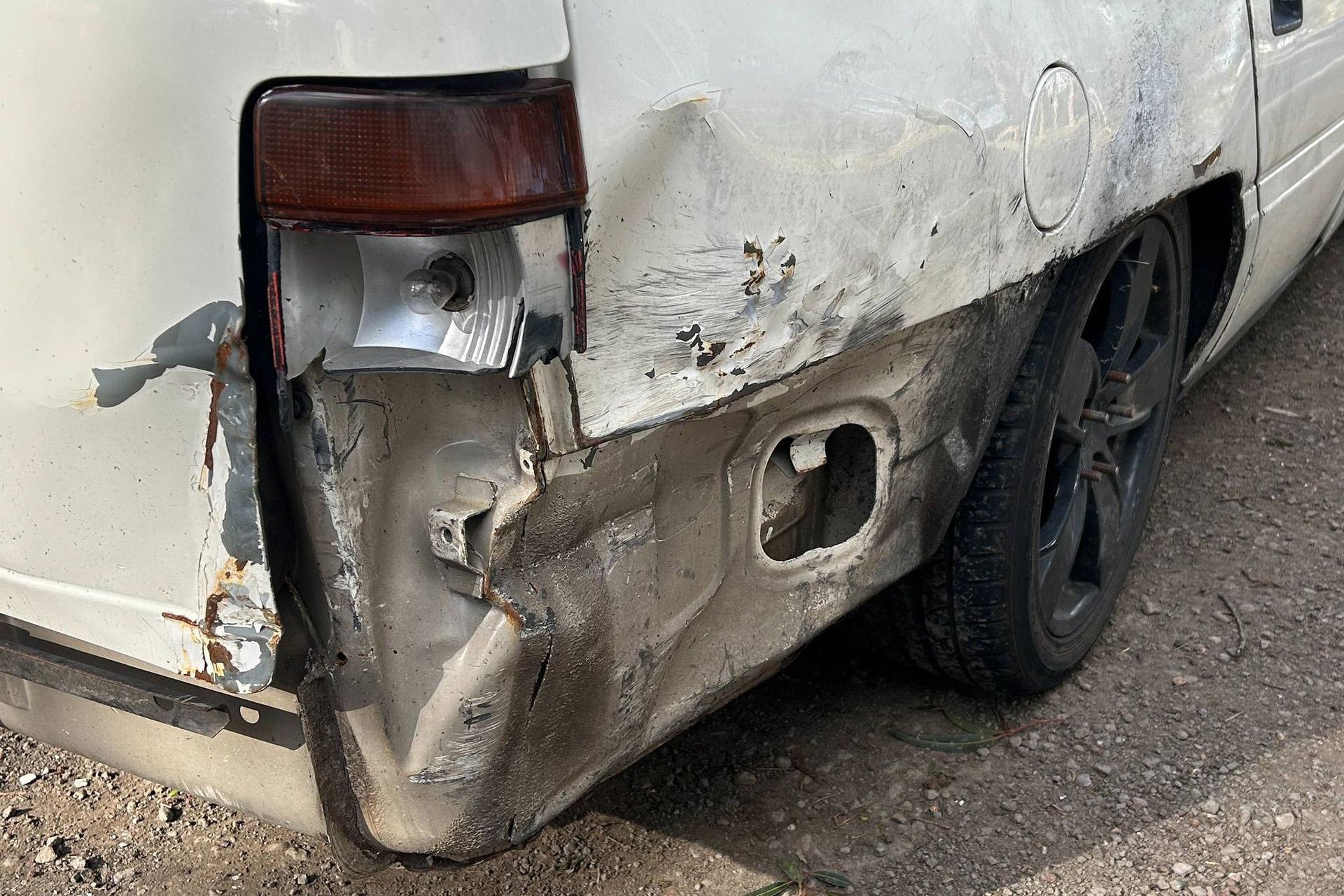 Holden Commodore scrapyard special defected by police gives new meaning ...