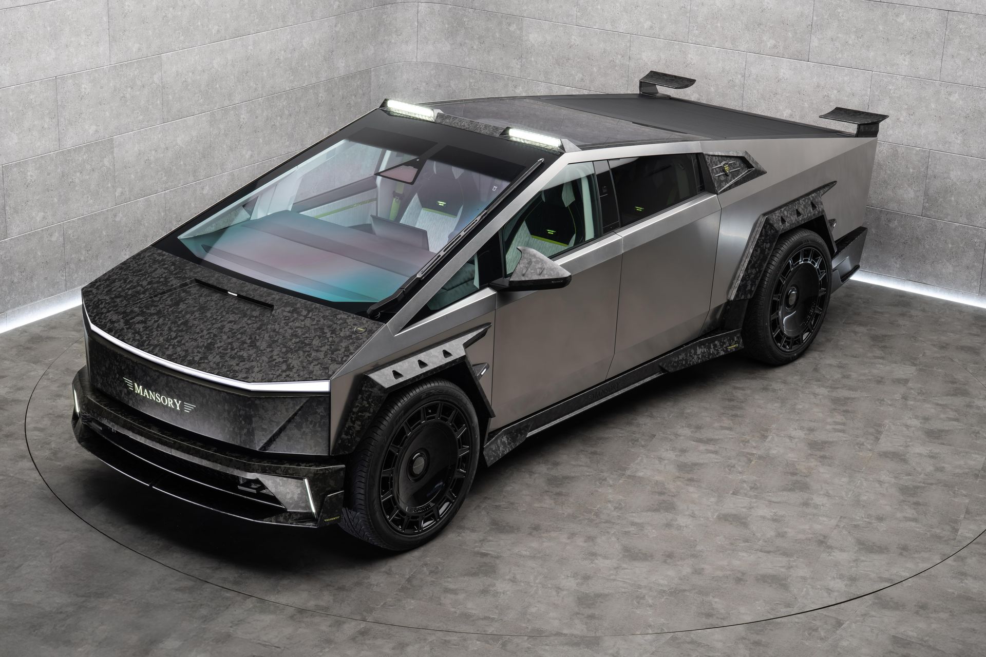 Mansory Cybertruck revealed for people with too much money, not enough ...