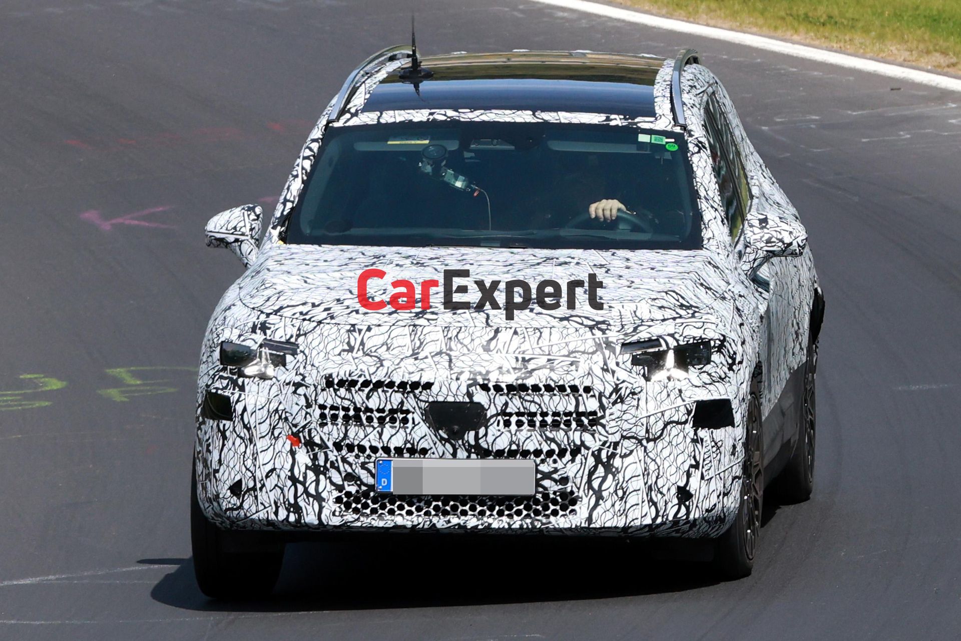 2026 Mercedes-Benz GLB emerges at Nurburgring looking as boxy as ever ...