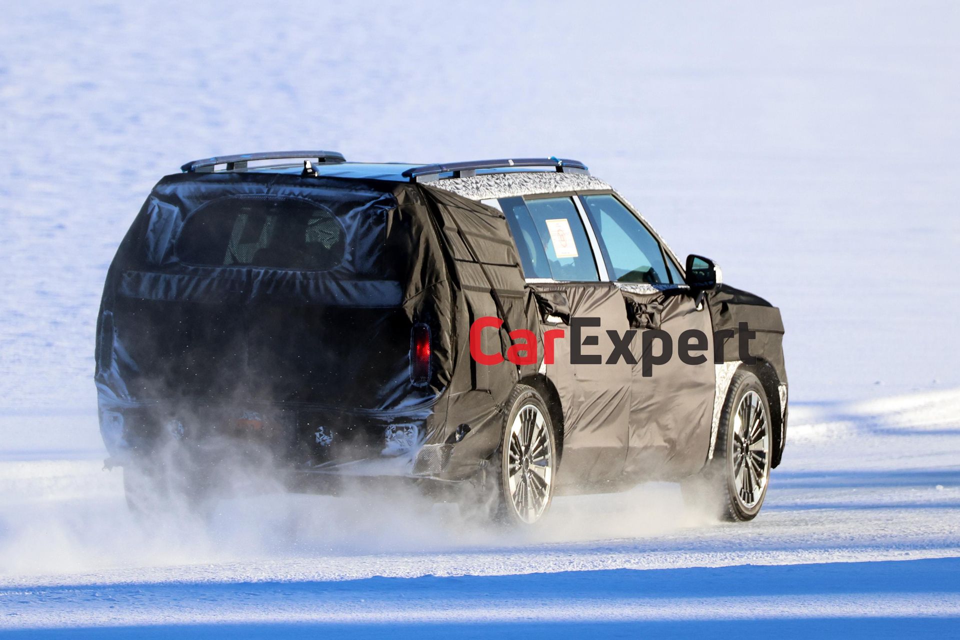 2027 Hyundai Santa Fe spied again, looking a little less weird | CarExpert