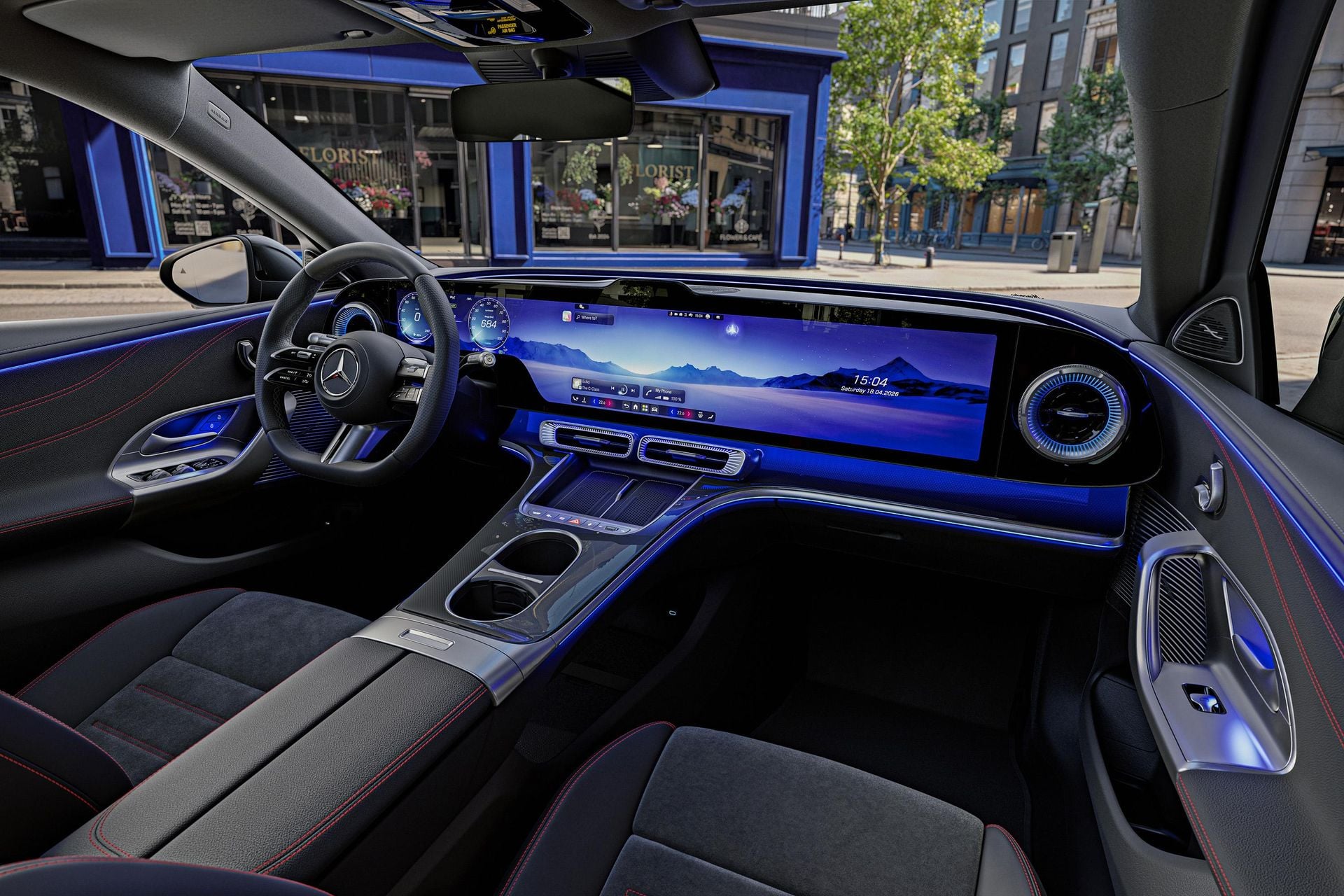2027 Mercedes-Benz C-Class EV's screen-heavy interior revealed | CarExpert