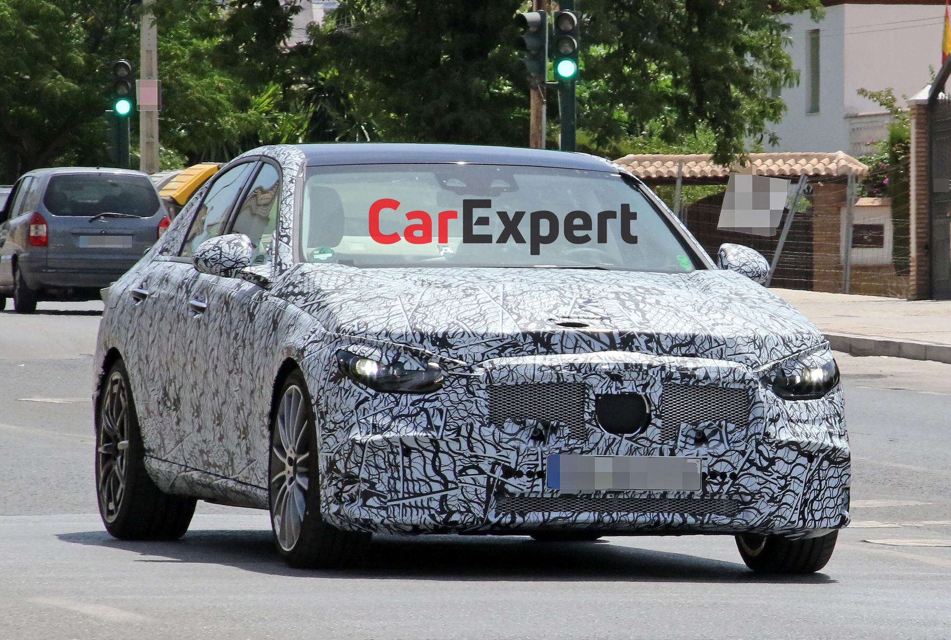 2021 Mercedes-AMG C53: Four-cylinder sports sedan spied | CarExpert
