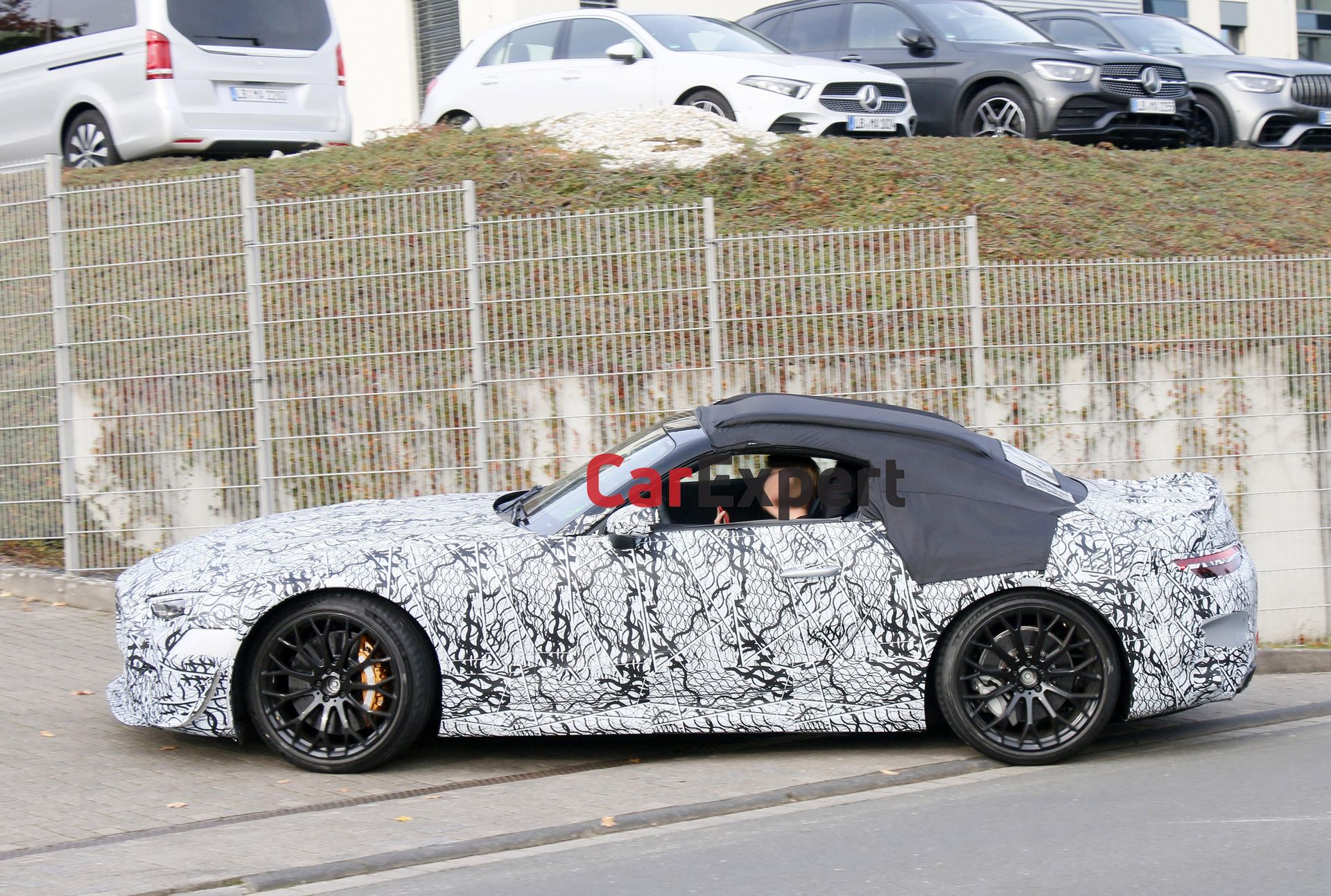 2021 Mercedes-Benz SL interior and exterior spied | CarExpert