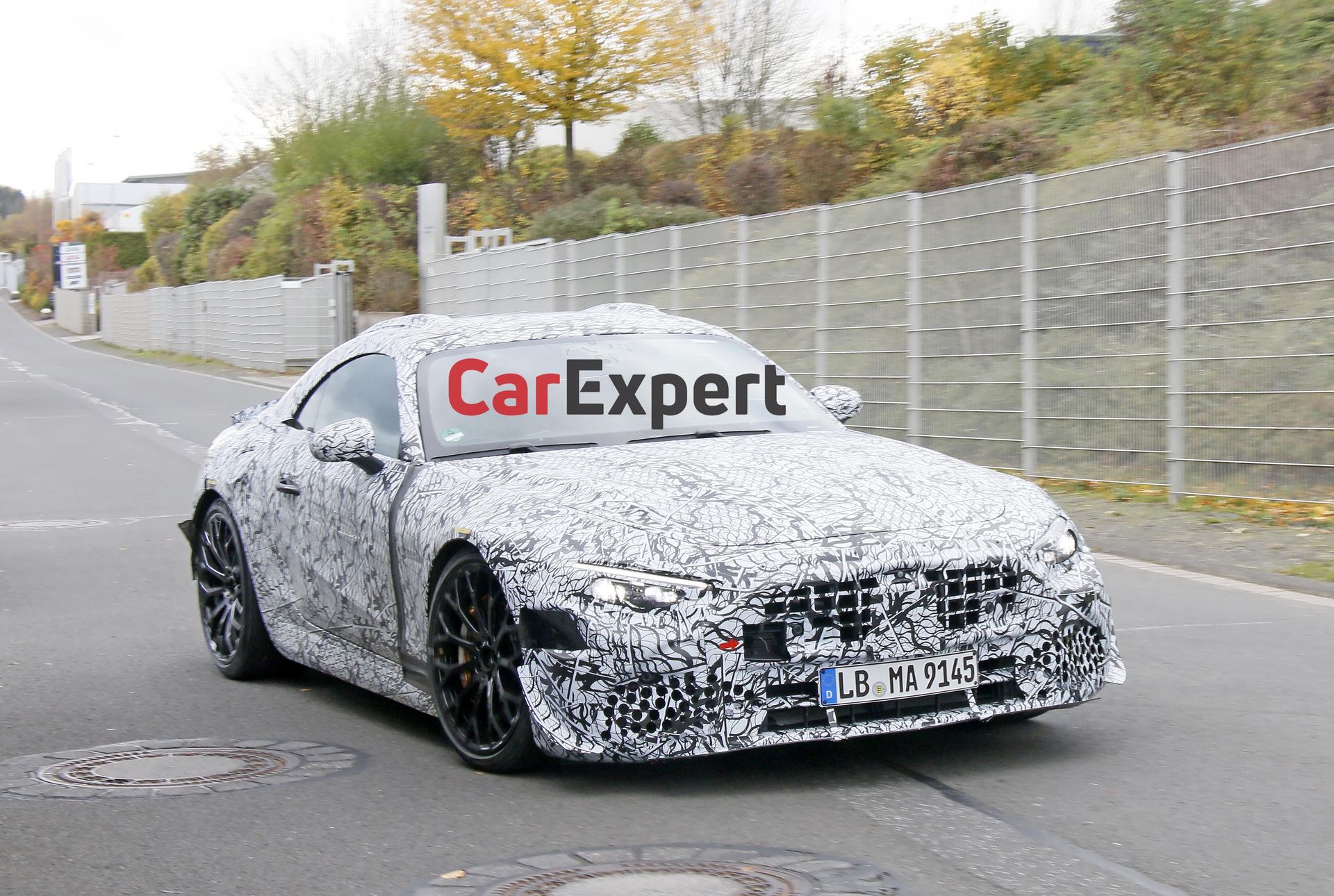 2021 Mercedes-Benz SL interior and exterior spied | CarExpert