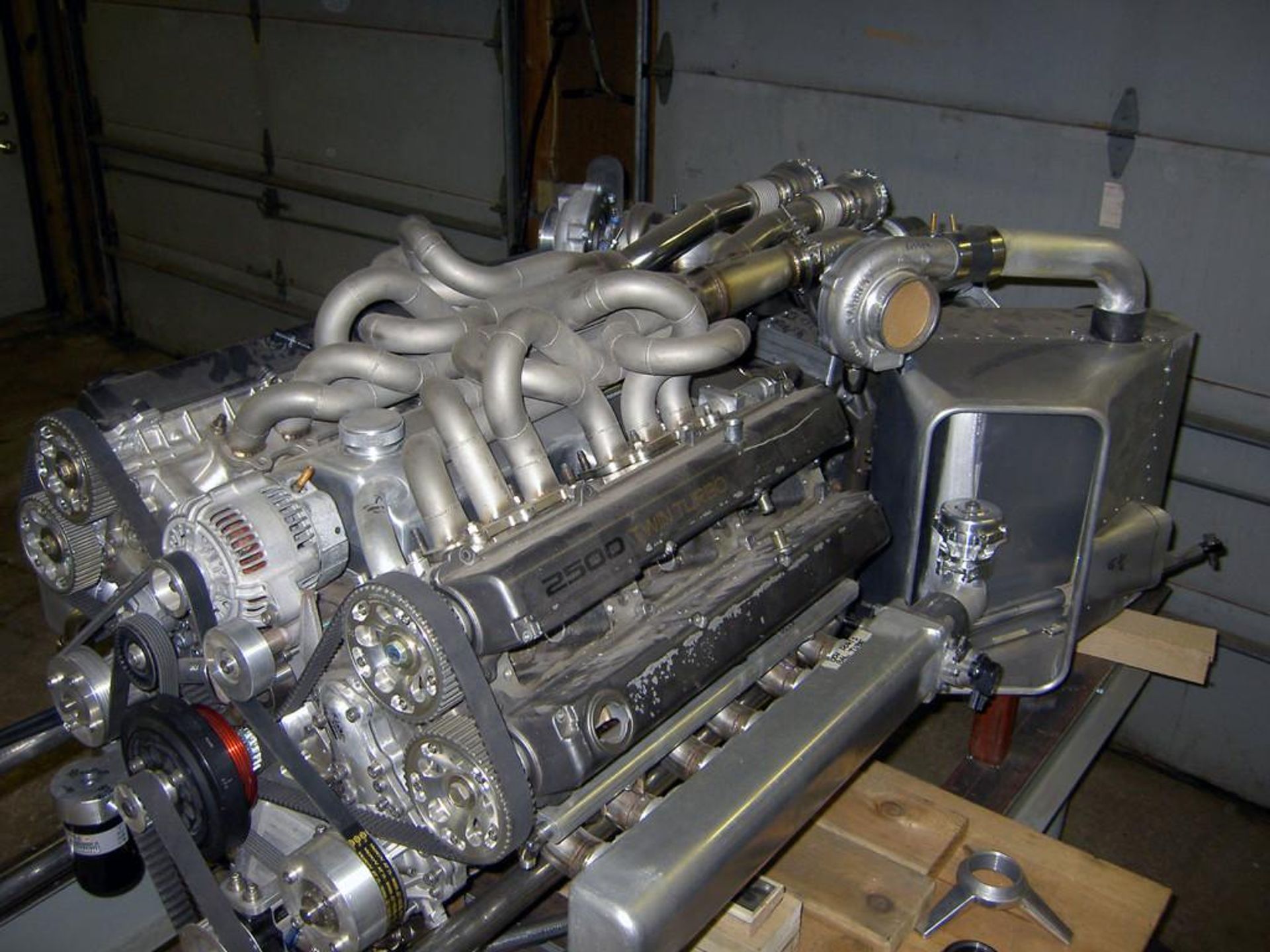 Toyota 4JZ? Mad man builds a twin-turbo V12 from two Toyota Supra ...