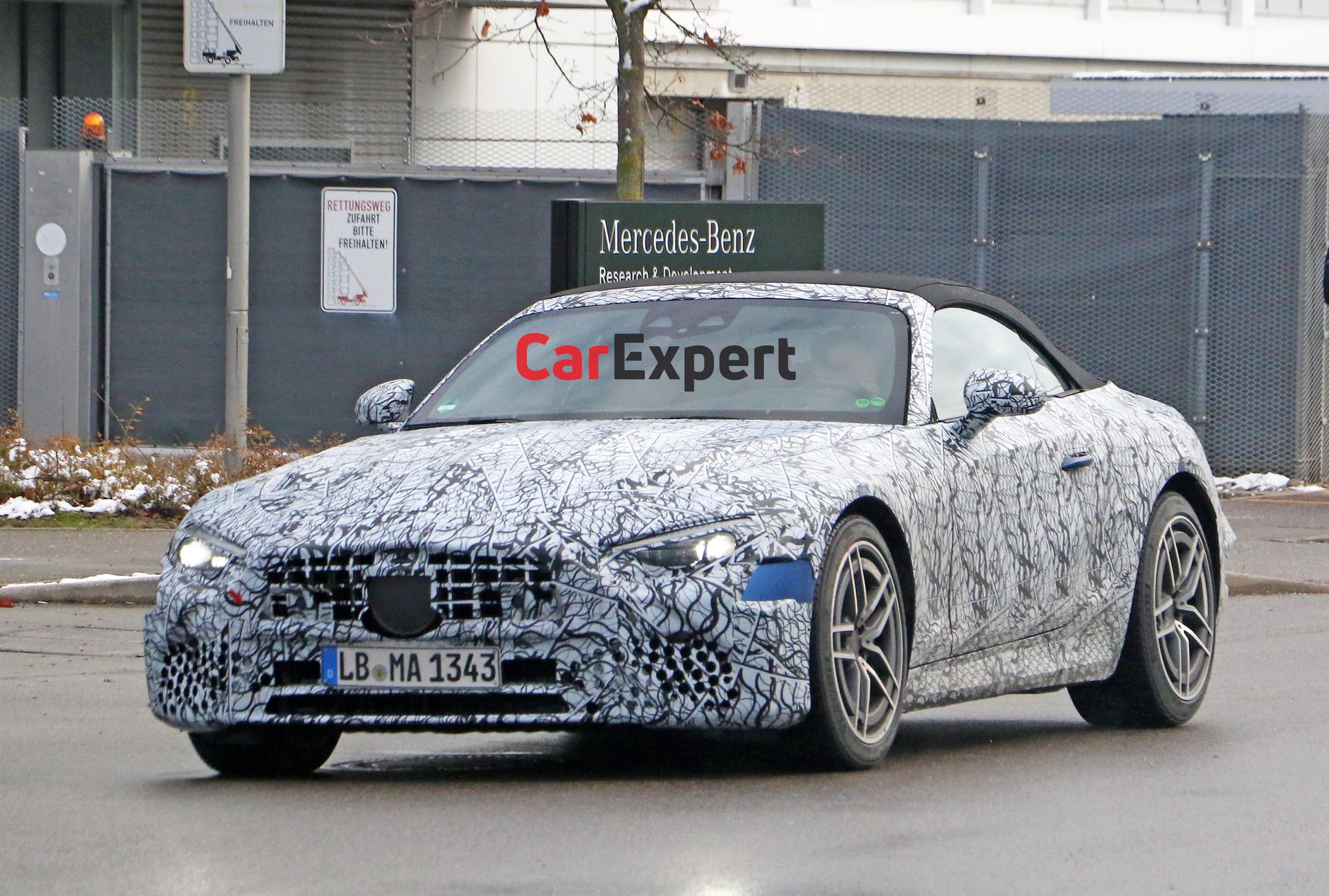 2021 Mercedes-AMG SL spied | CarExpert