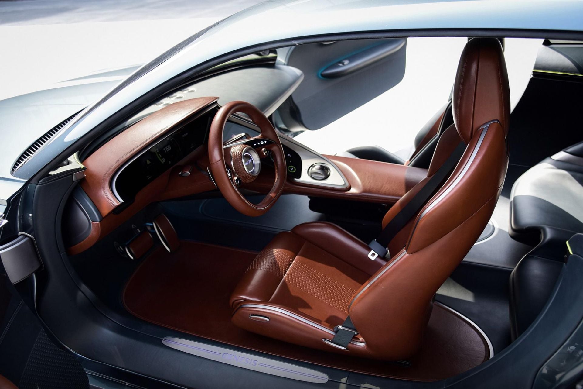 Genesis X Speedium Coupe concept interior revealed | CarExpert