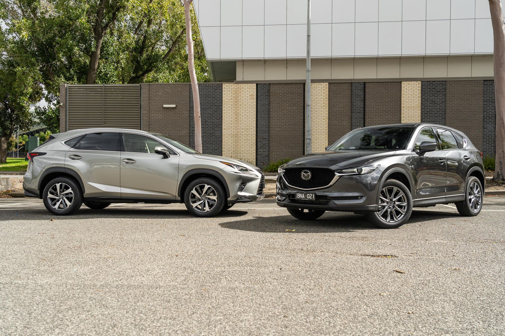 2021 Lexus NX v Mazda CX-5 comparison | CarExpert