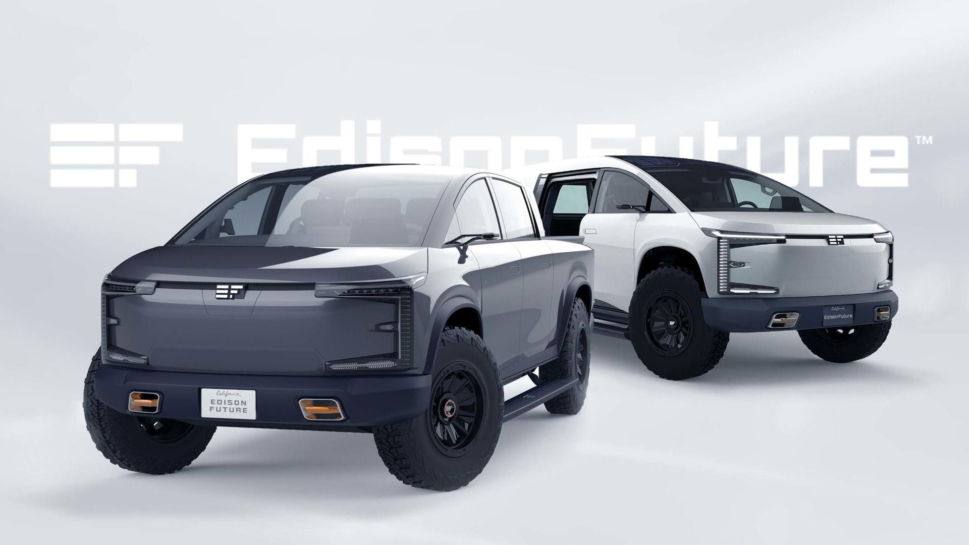 Electric startup EdisonFuture reveals pickup, van concepts in LA ...