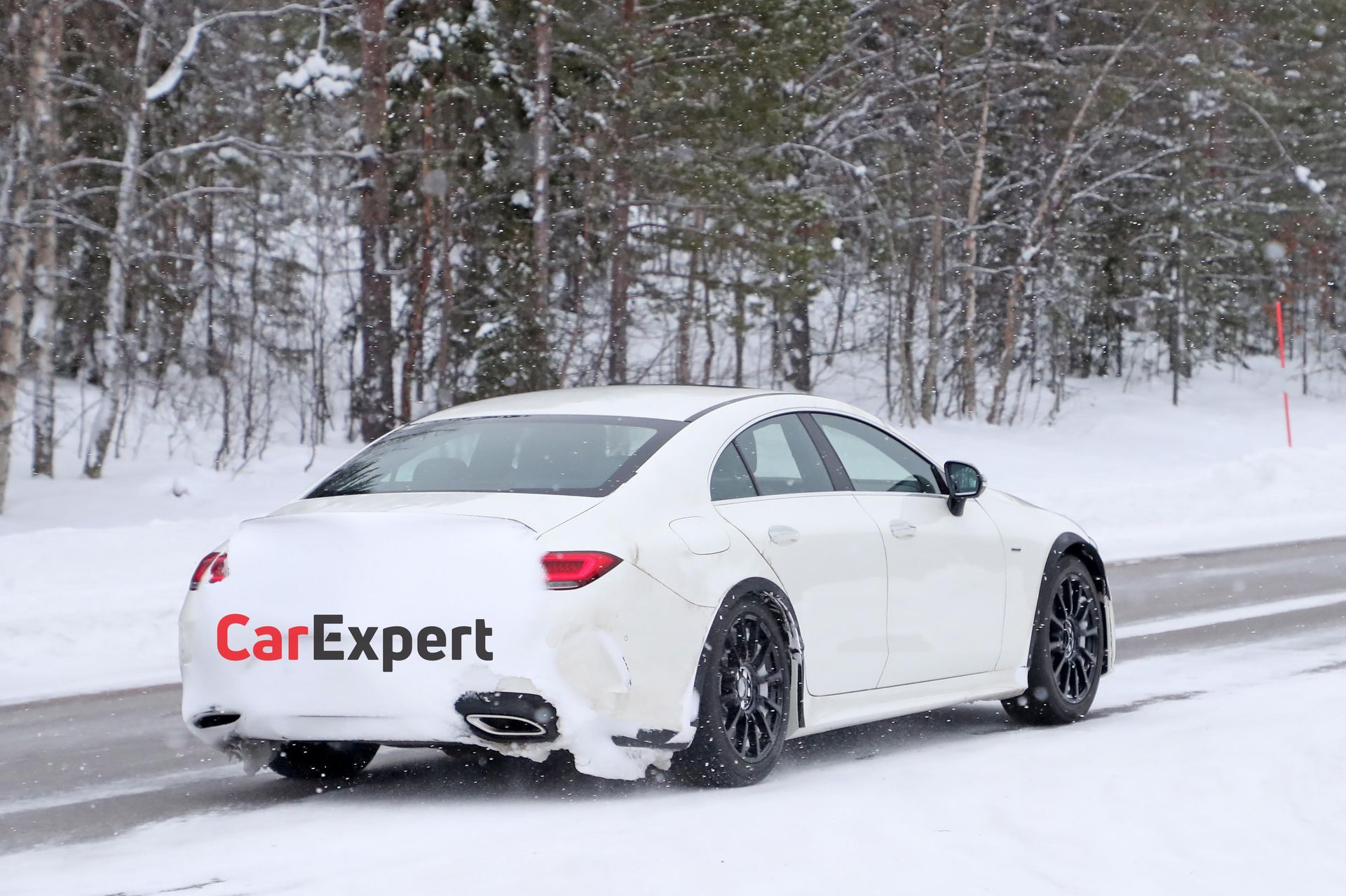 2024 Mercedes-Benz CLS mule spied | CarExpert