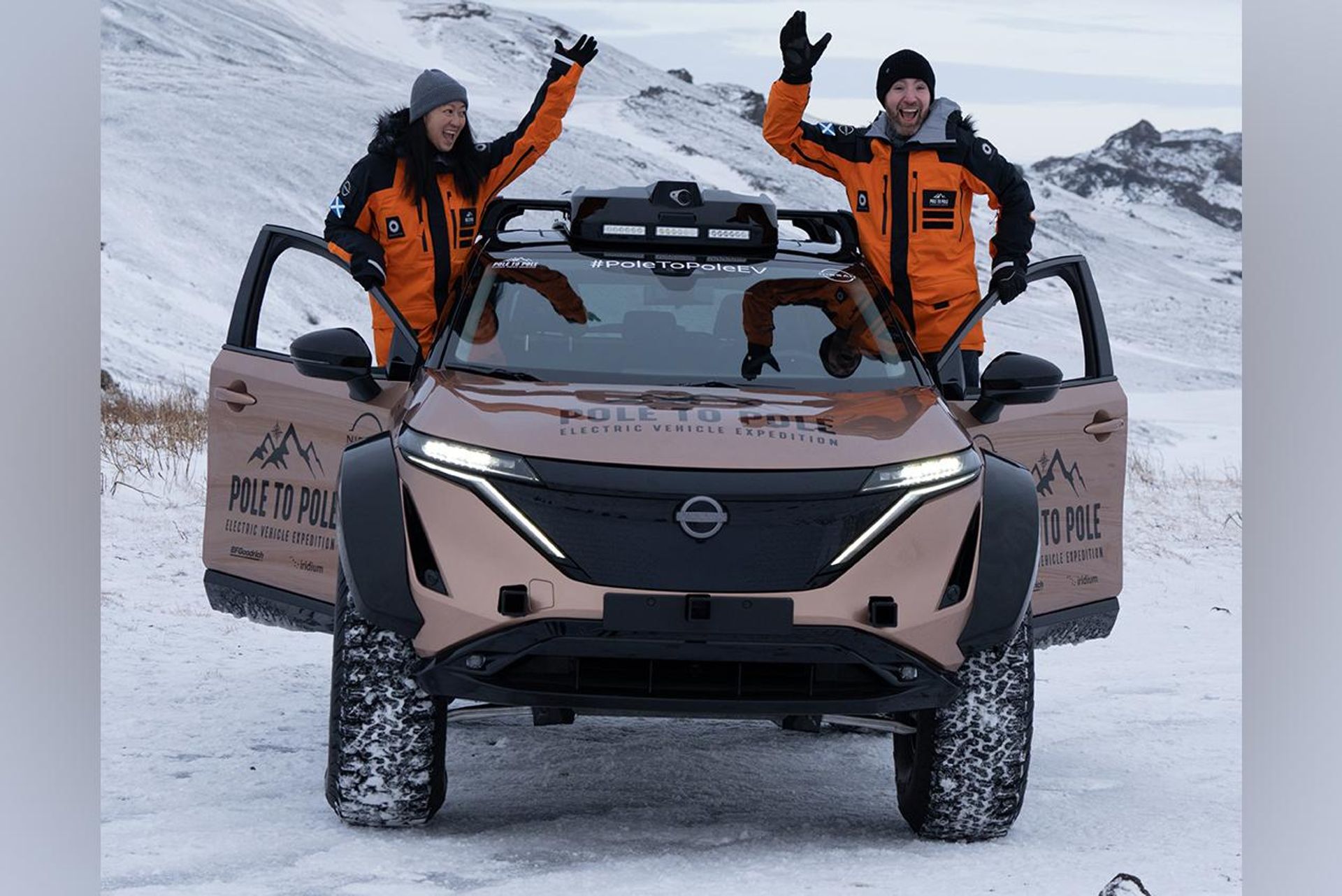 Modified Nissan Ariya EV embarks on polar expedition | CarExpert