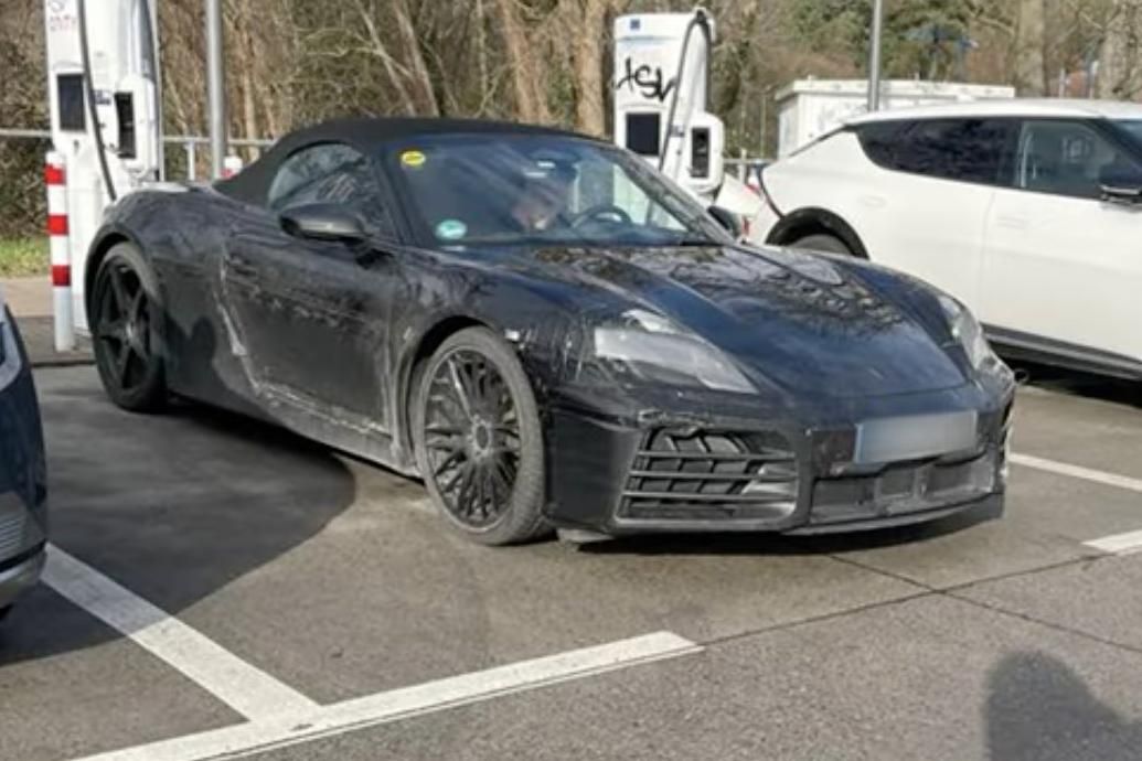 2025 Porsche Boxster EV spied | CarExpert