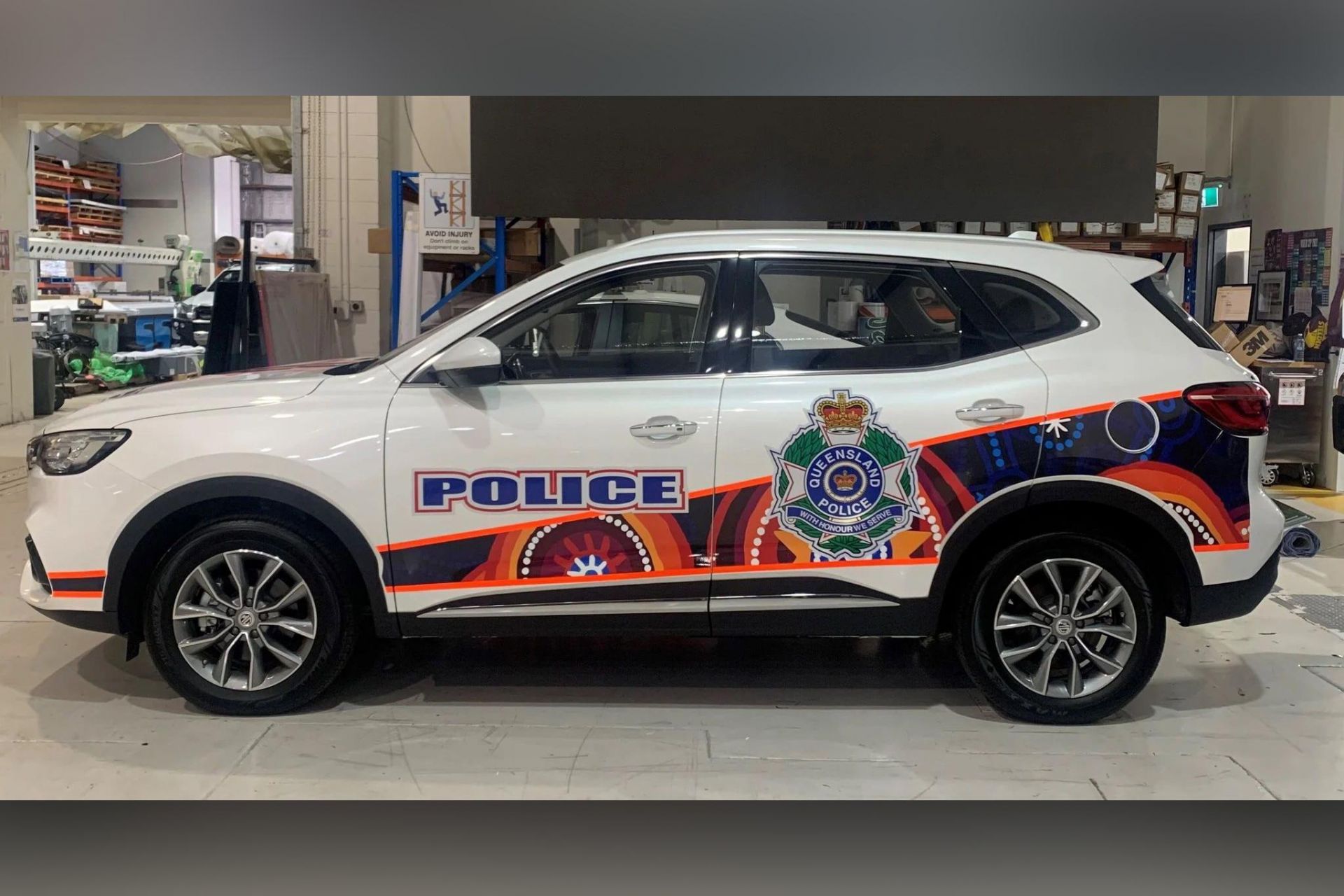 Chinese MG HS police cars revealed for Queensland | CarExpert