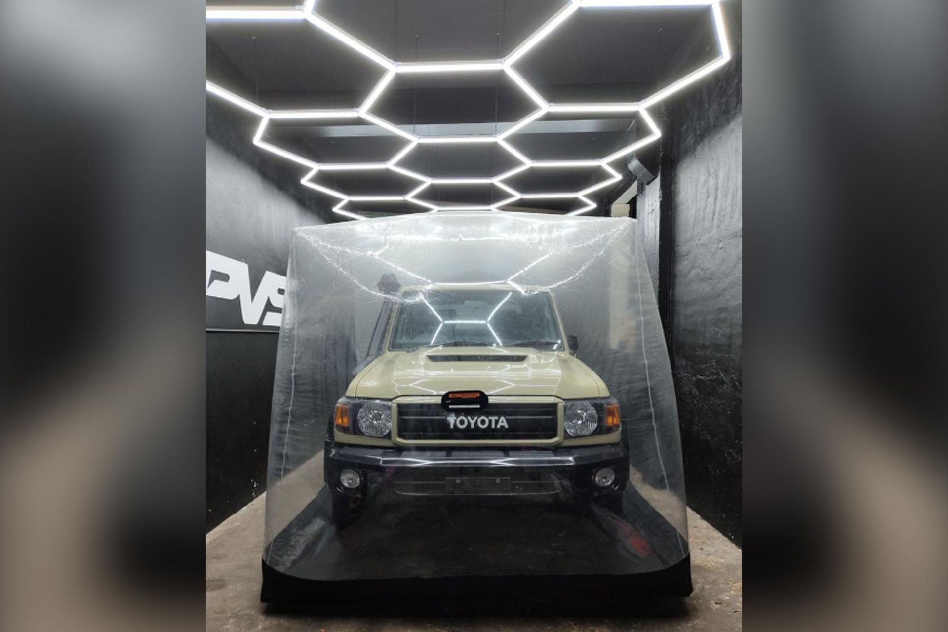 King off the road? Bubble-wrapped LandCruiser 70 has barely touched ...