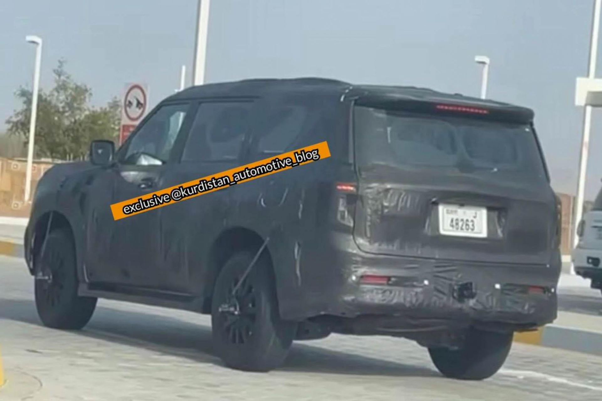 Next-gen Nissan Patrol spied again in the Middle East | CarExpert