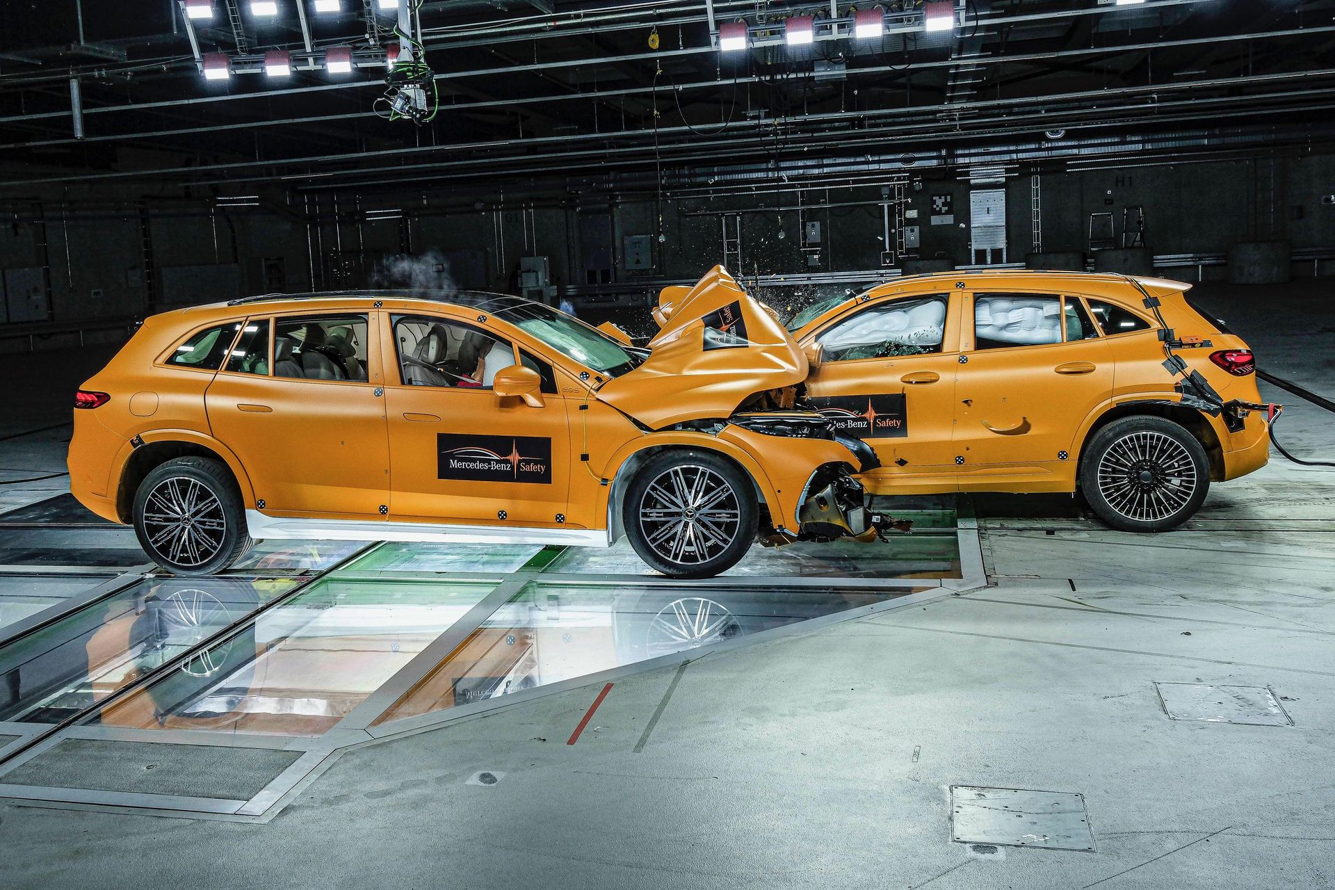 Electric car safety in the spotlight with new crash test | CarExpert