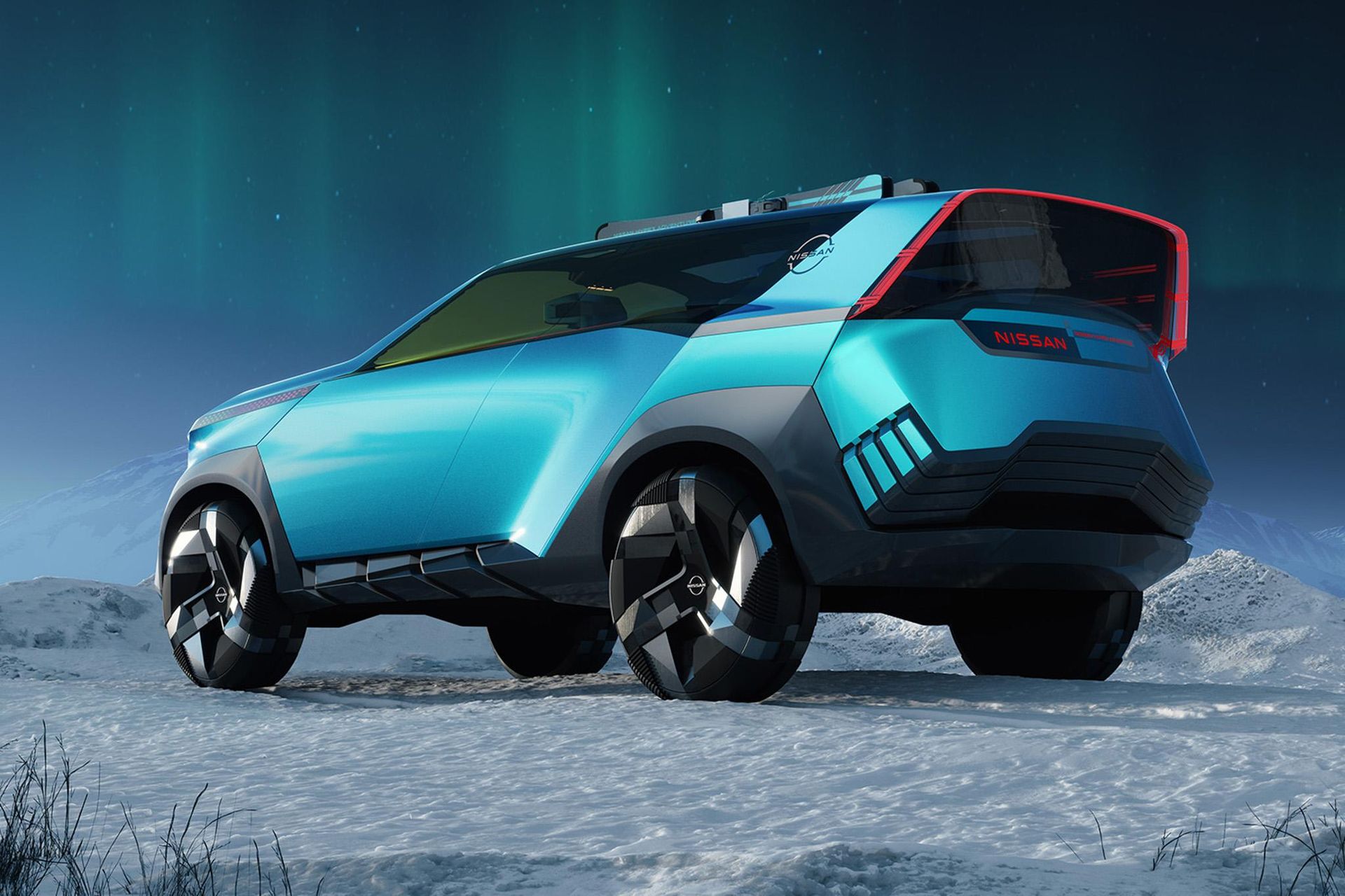 Nissan electric SUV concept has gullwing doors, trick tailgate | CarExpert