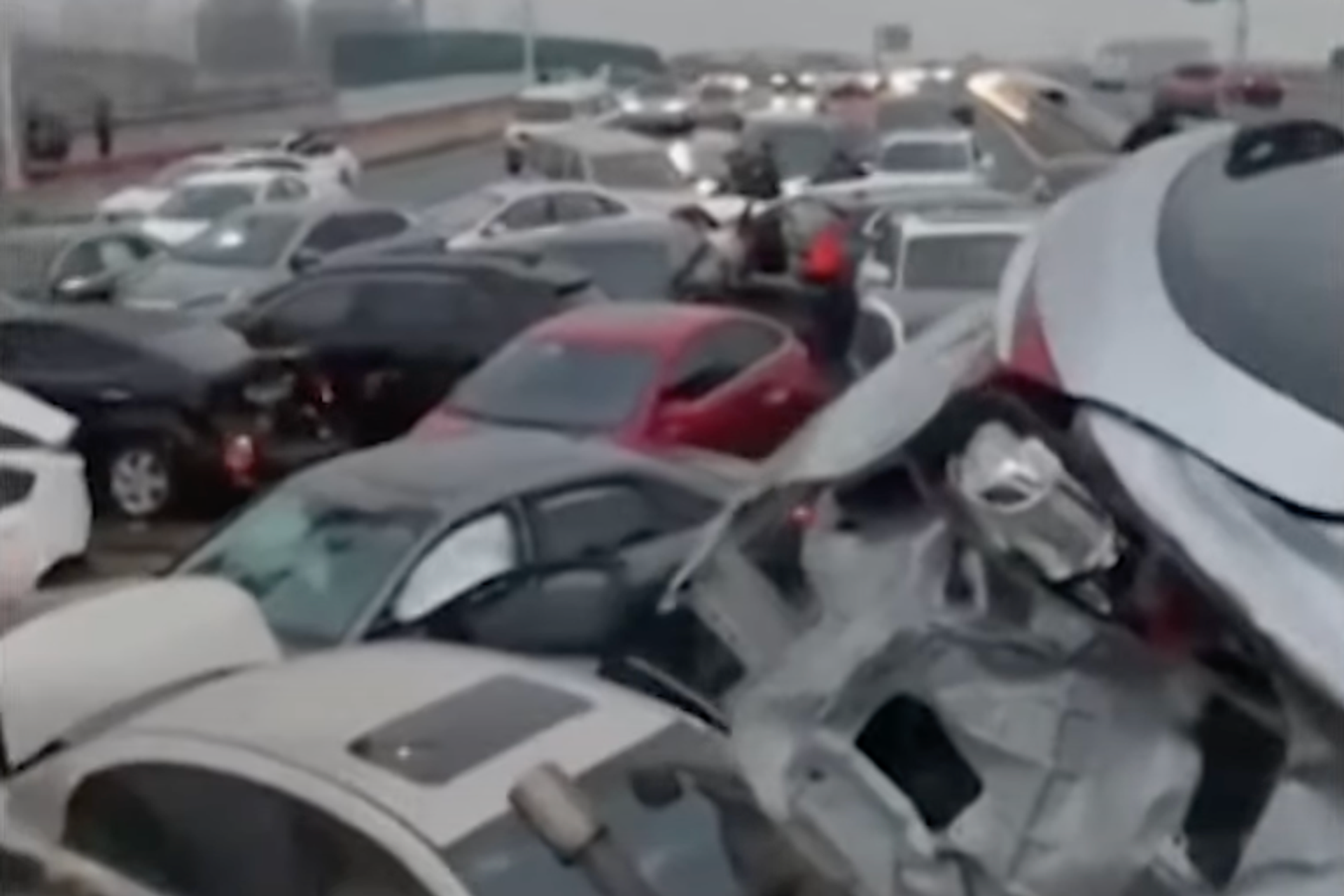 Over 100 cars crash in massive Chinese pile-up | CarExpert