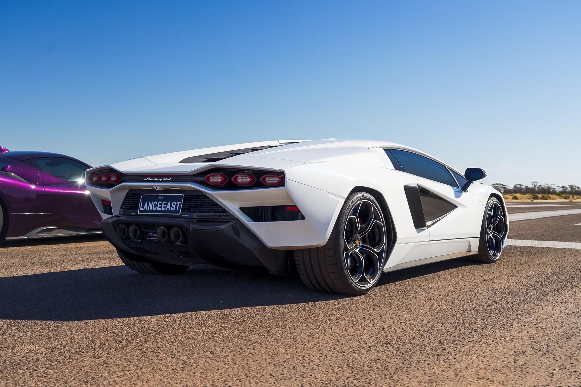 Drag race: Countach vs SF90 vs Hyundai vs 812 Competizione | CarExpert