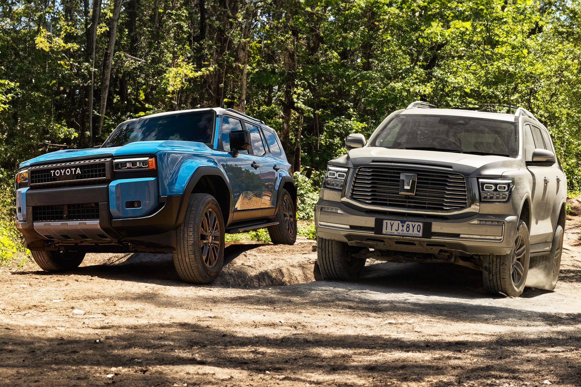 2025 Toyota LandCruiser Prado vs GWM Tank 500: Spec battle | CarExpert