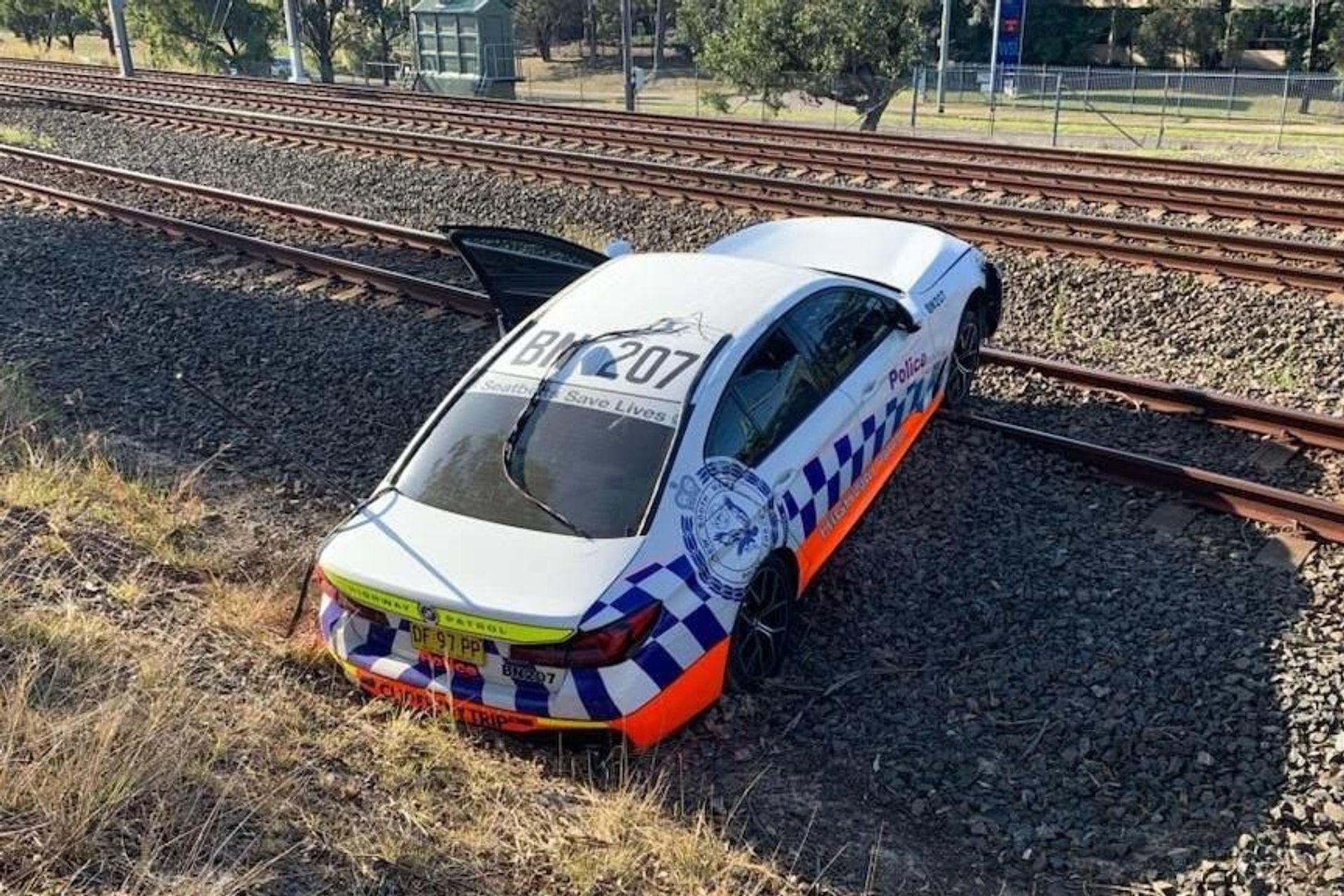 Police investigating after officers caught on camera crashing onto ...