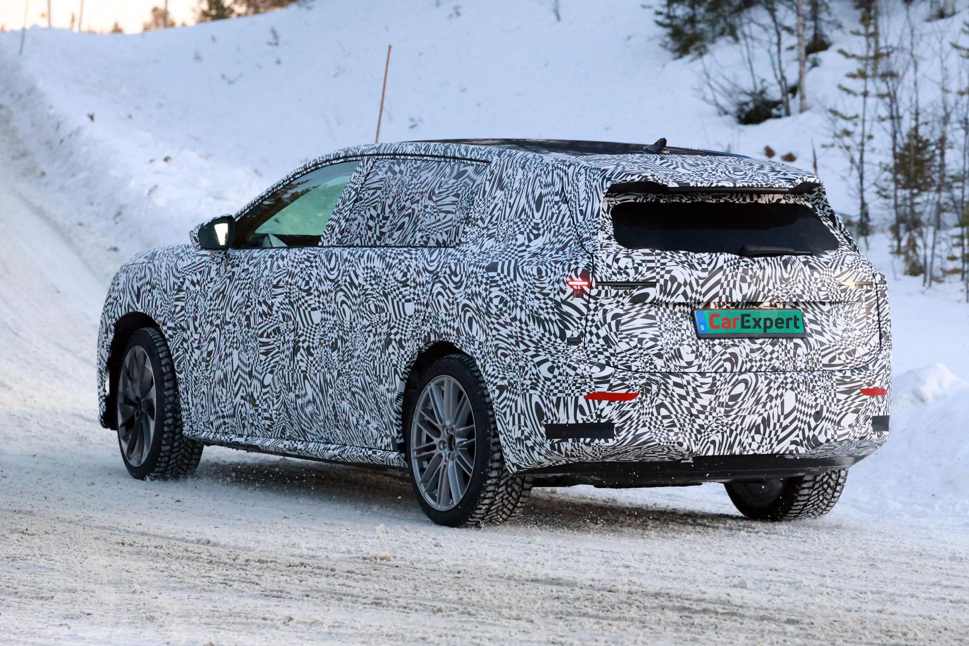 2026 Skoda Space: Seven-seat electric SUV spied | CarExpert