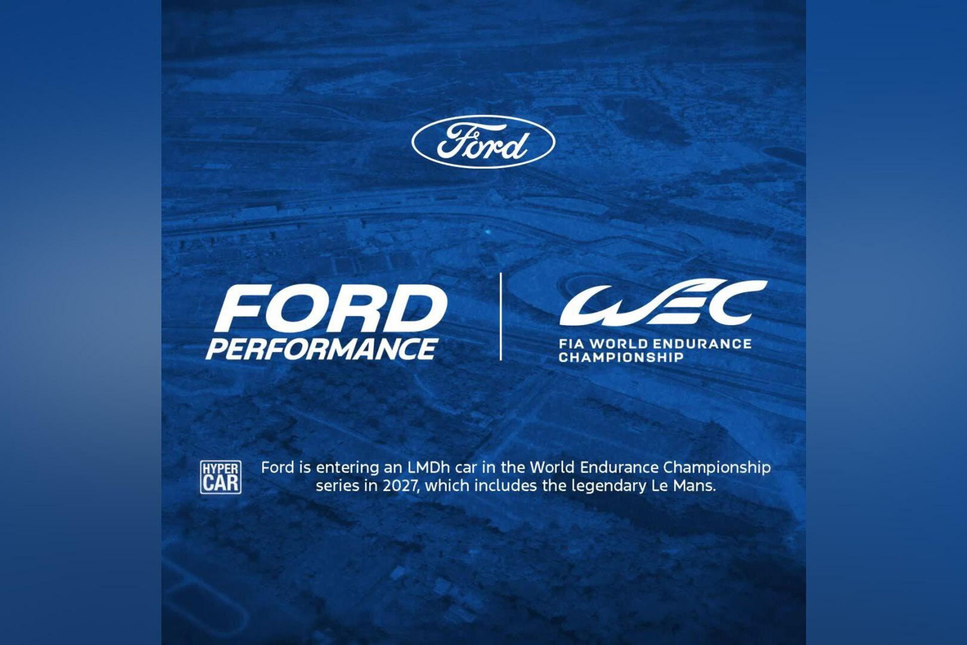Ford chasing Le Mans, endurance racing glory with Hypercar entry ...