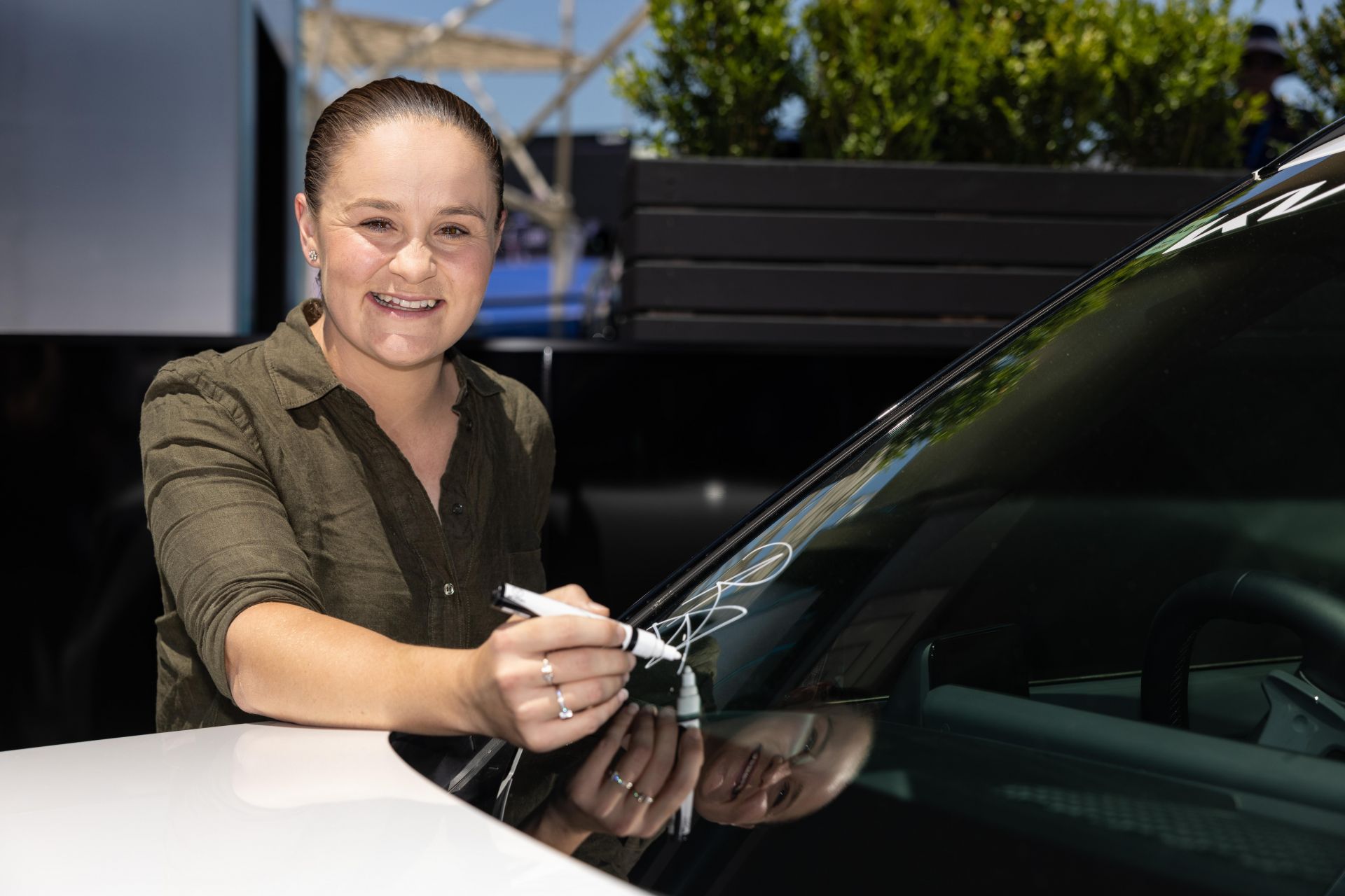 Kia electrifies Australian Open fleet with hybrids, EVs | CarExpert