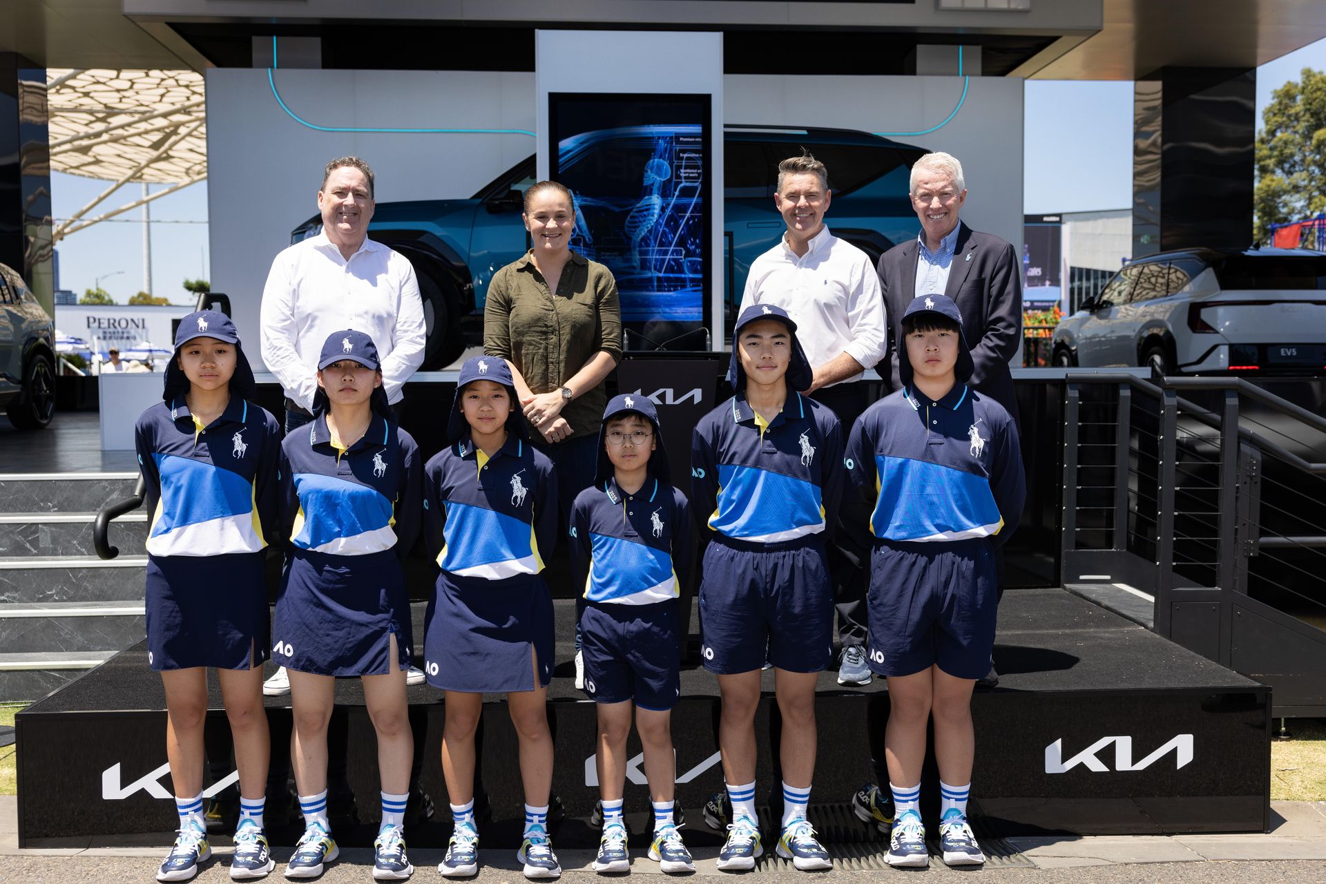 Kia electrifies Australian Open fleet with hybrids, EVs | CarExpert