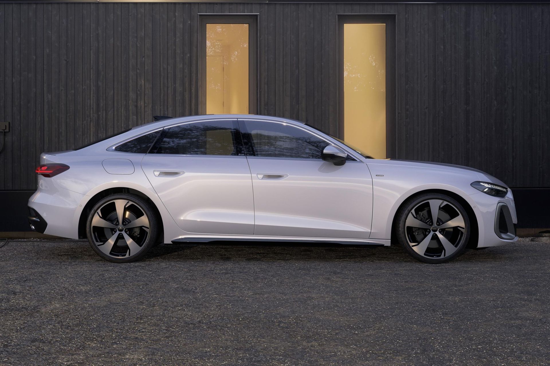 2025 Audi A5 e-hybrid revealed to take on 3 Series, C-Class PHEVs ...
