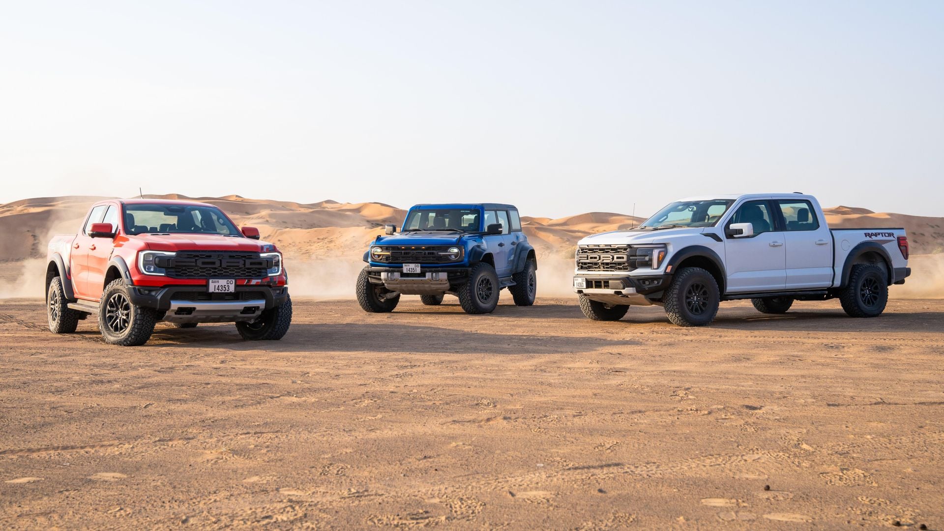 2025 Ford Ranger Raptor vs F-150 Raptor vs Bronco Raptor comparison ...