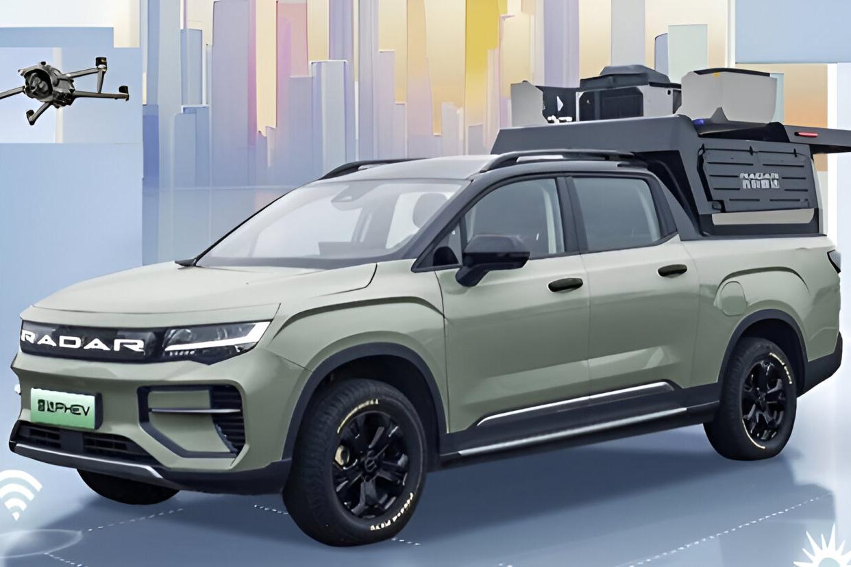 Geely’s Radar RD6 electric ute gets PHEV power | CarExpert