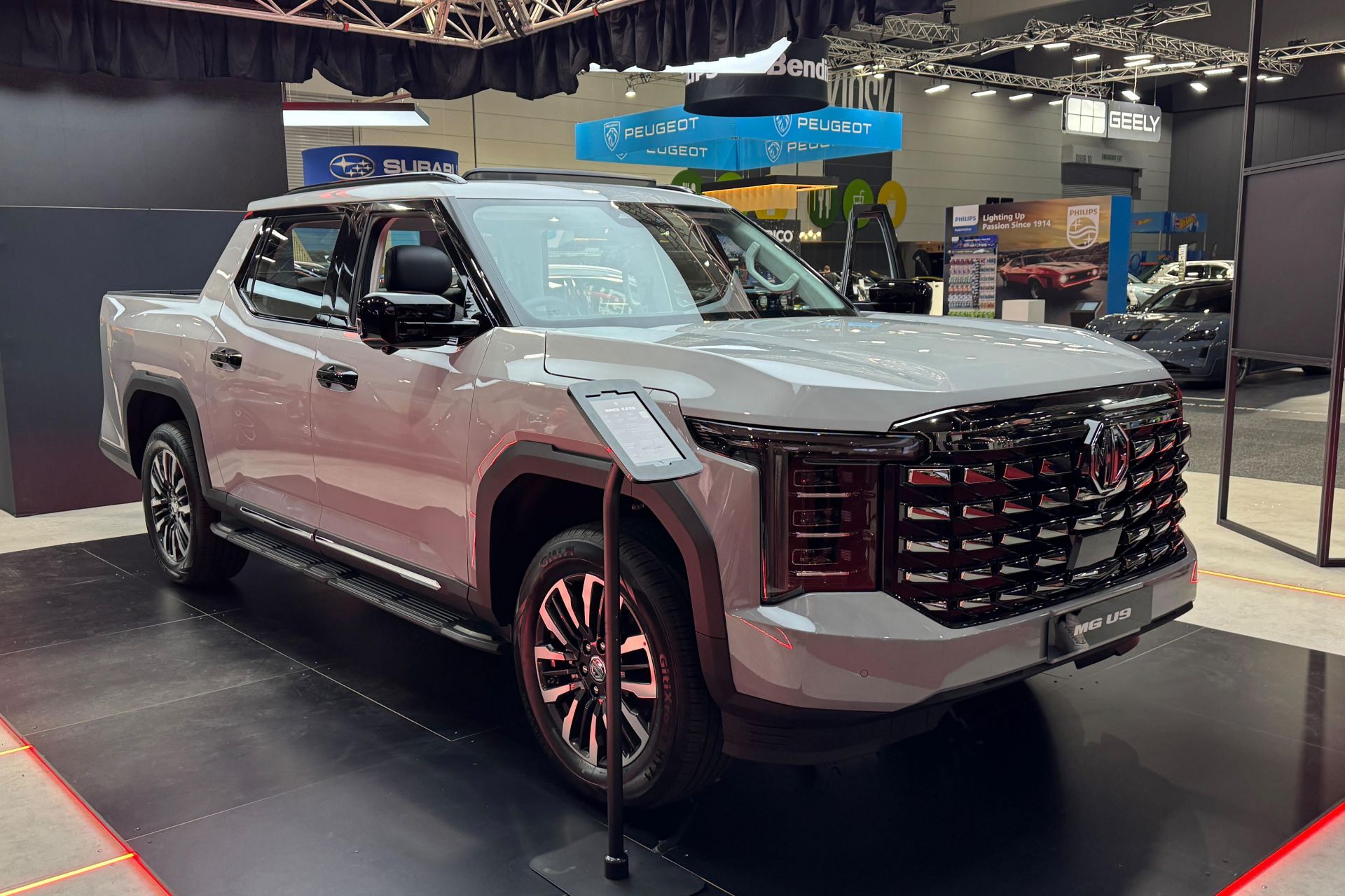 2026 MG U9 dual-cab ute revealed to take on Ranger, HiLux | CarExpert