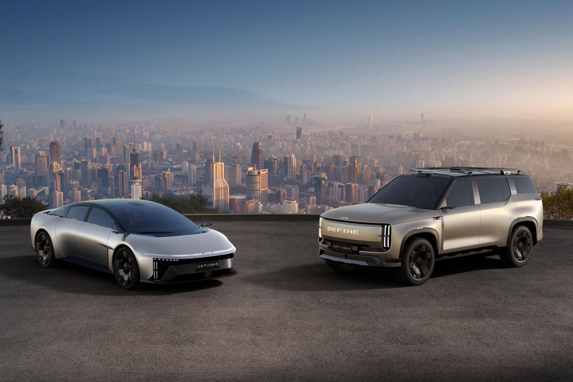JAC defies its ute roots with sleek electric sedan and SUV concepts ...