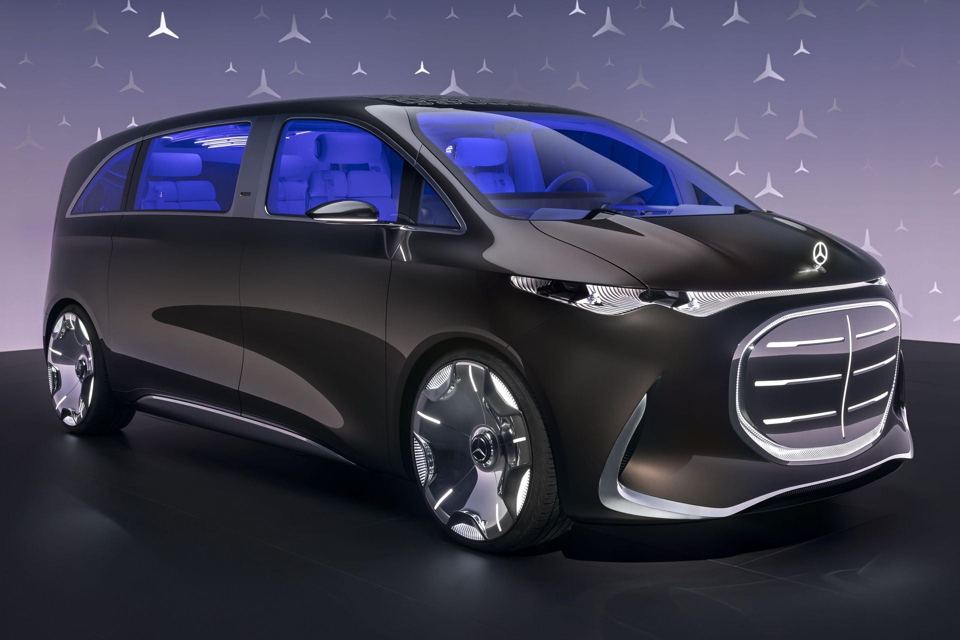 Mercedes-Benz's sumptuous EV concept previews next-generation V-Class ...