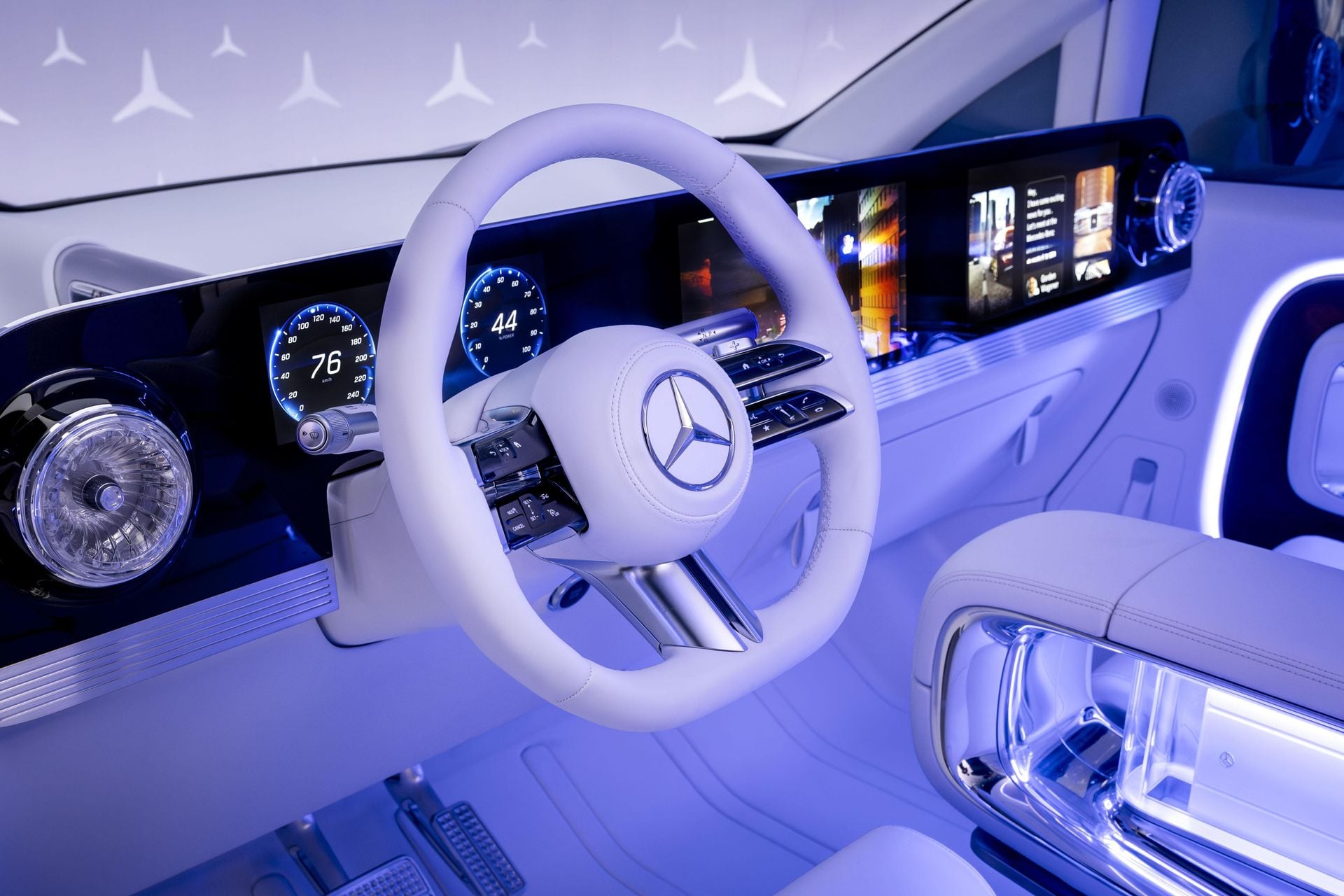 Mercedes-Benz's sumptuous EV concept previews next-generation V-Class ...