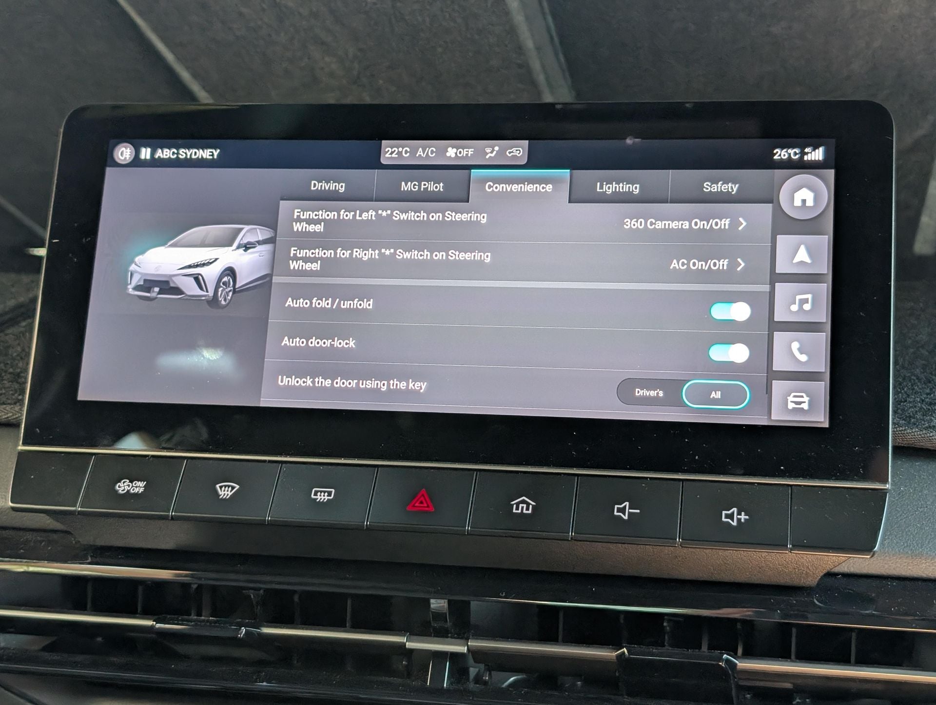 A guide to the MG 4's infotainment system | CarExpert