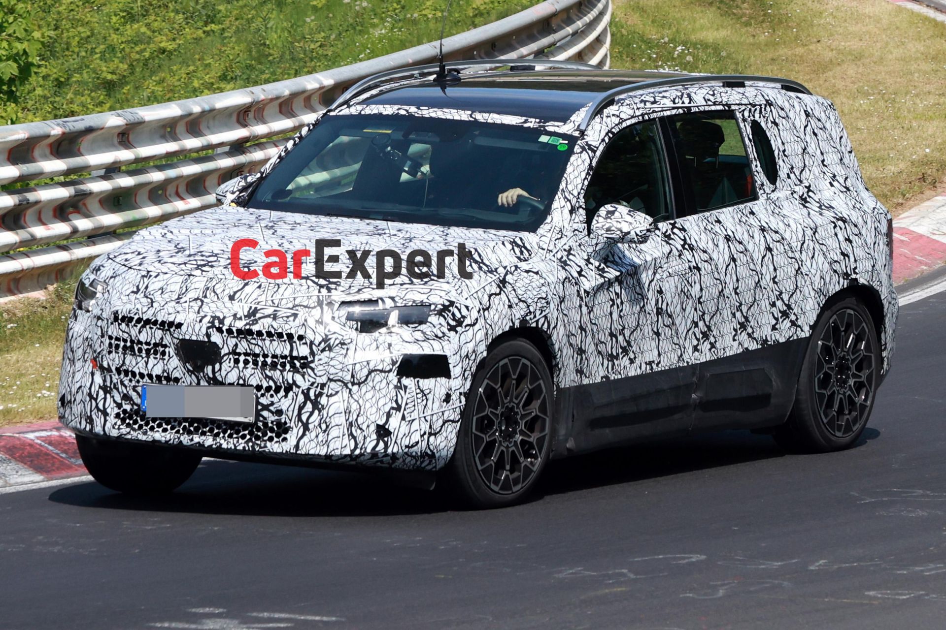 2026 Mercedes-Benz GLB emerges at Nurburgring looking as boxy as ever ...