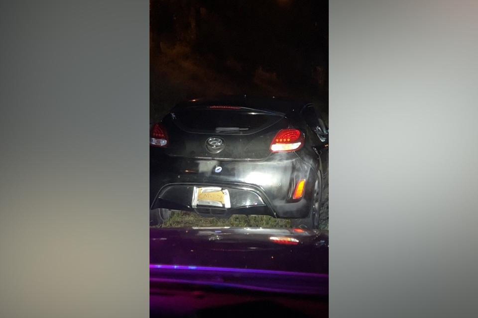 Looks legit! Driver busted for shonky cardboard number plates | CarExpert