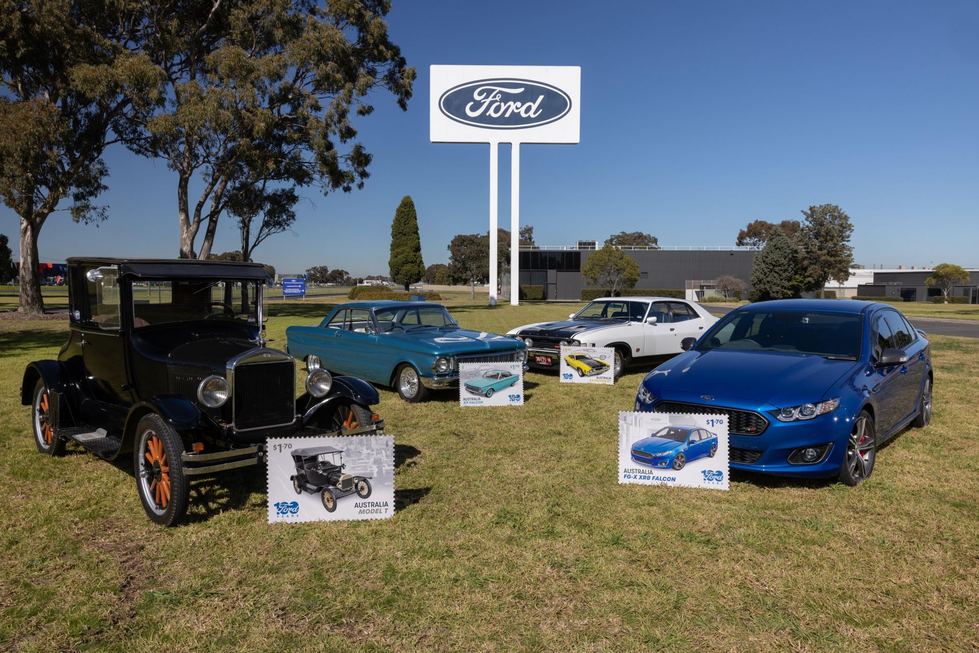 Ford put its stamp on history, now it's putting its history on a stamp ...