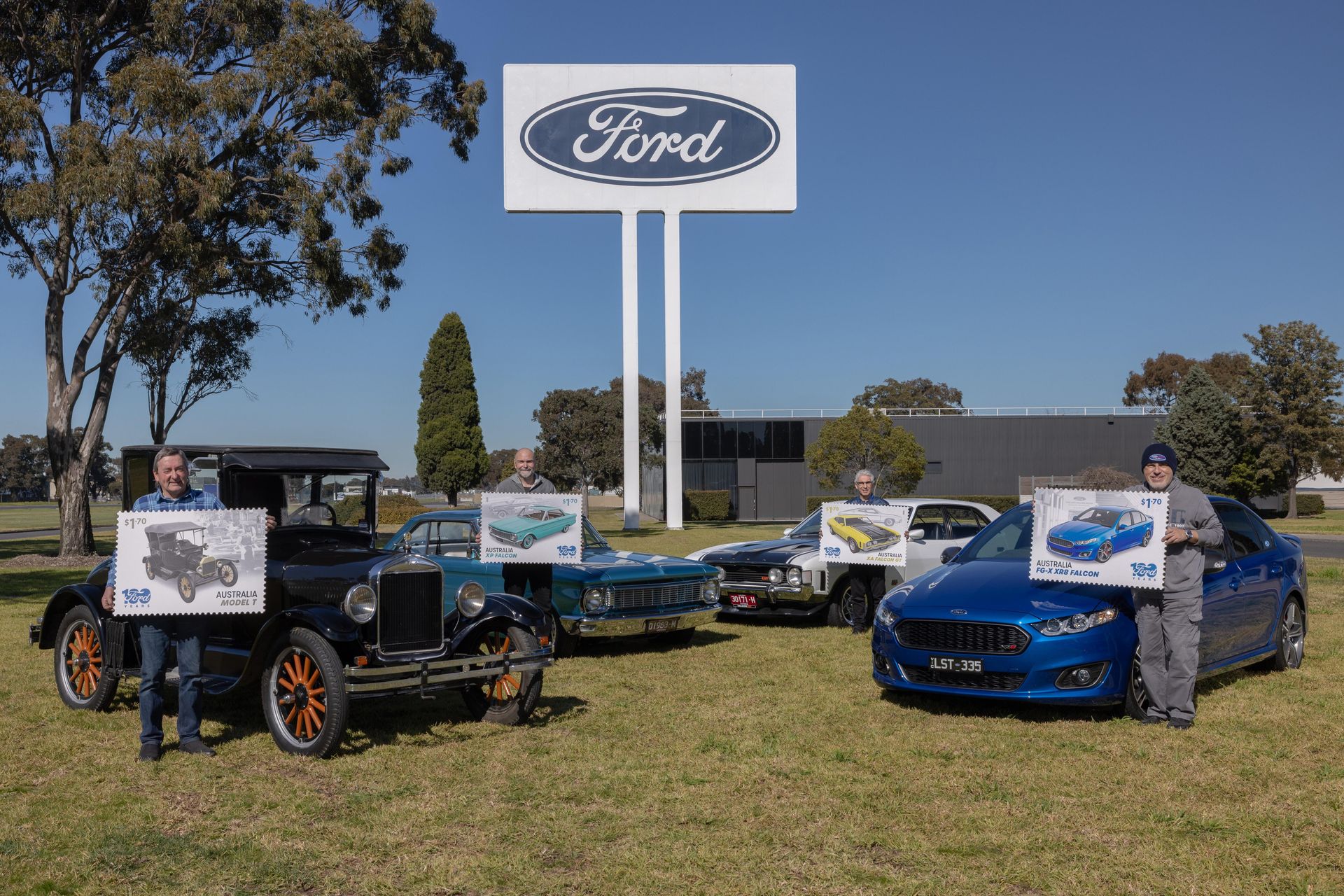 Ford put its stamp on history, now it's putting its history on a stamp ...