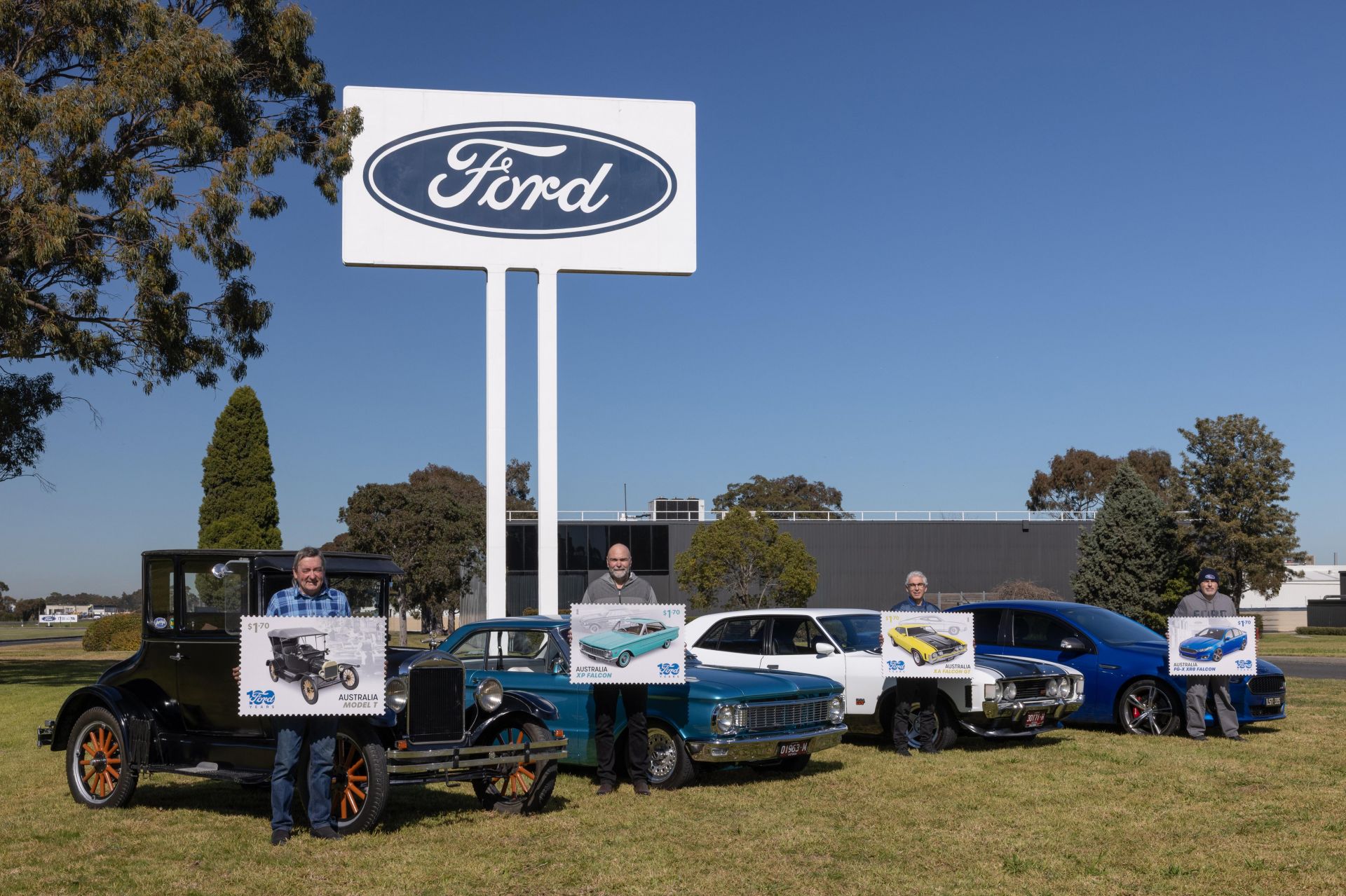 Ford put its stamp on history, now it's putting its history on a stamp ...