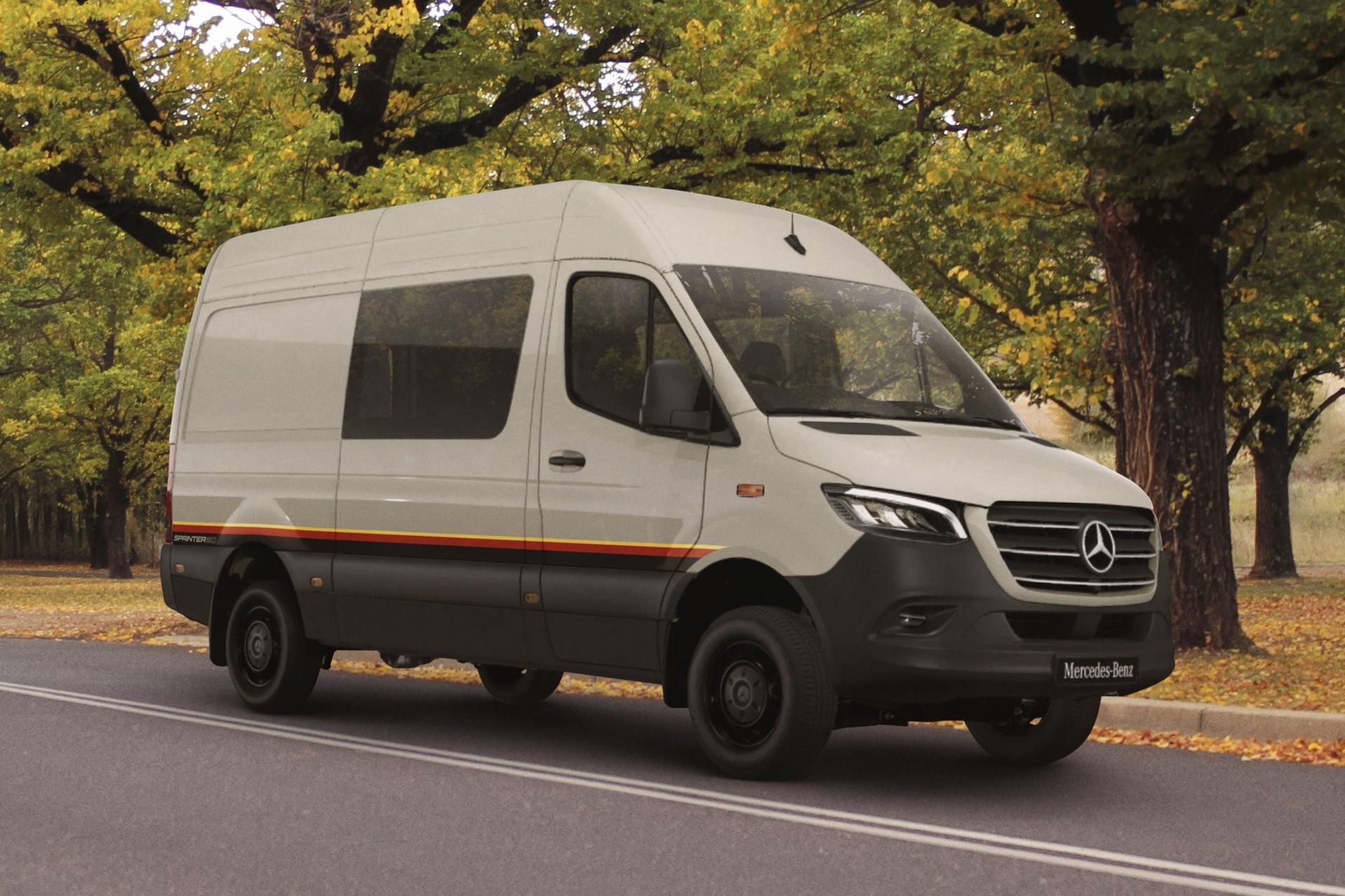 Three decades of Mercedes-Benz Sprinter celebrated with rugged limited ...